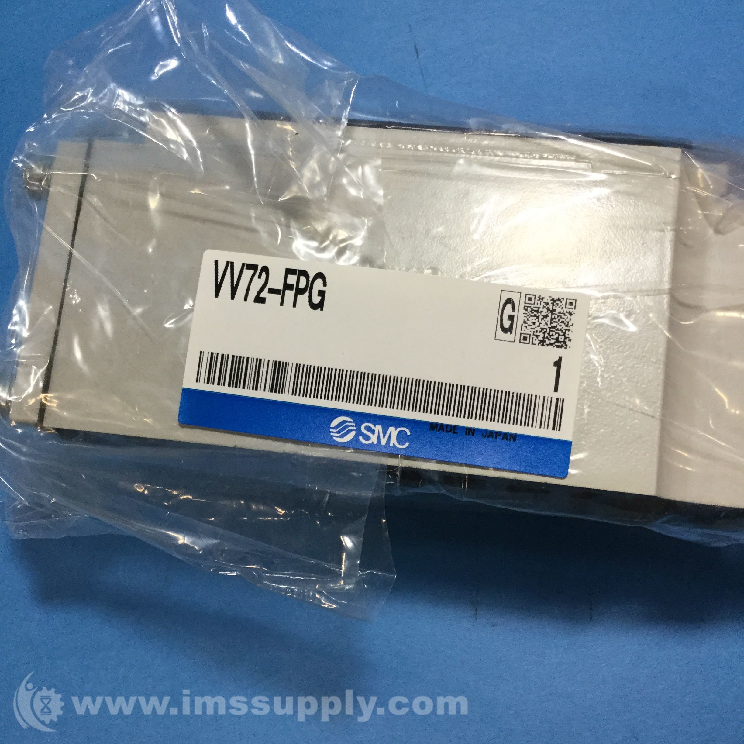 SMC VV72-FPG Check Spacer, VS7-8 Solenoid Valve 4/5 Port - IMS Supply