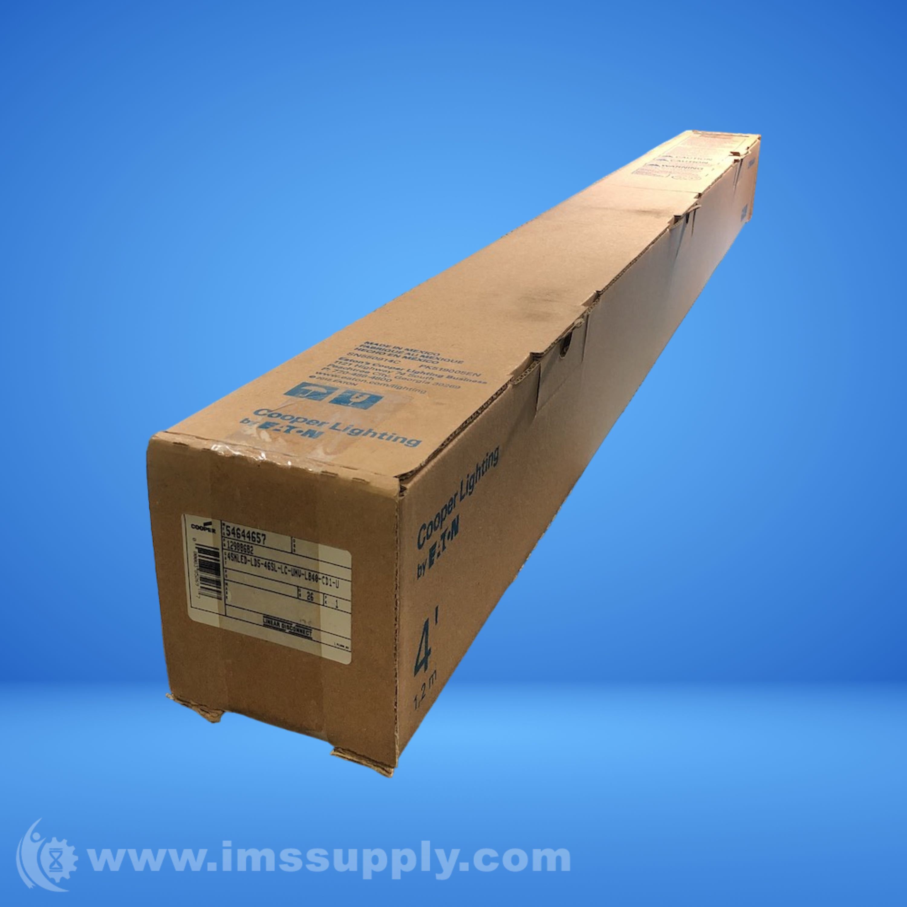 Cooper 4SNLED-LD5-46SL-LC-UNV-L840-CD1-U 4 Foot Strip Light - IMS Supply