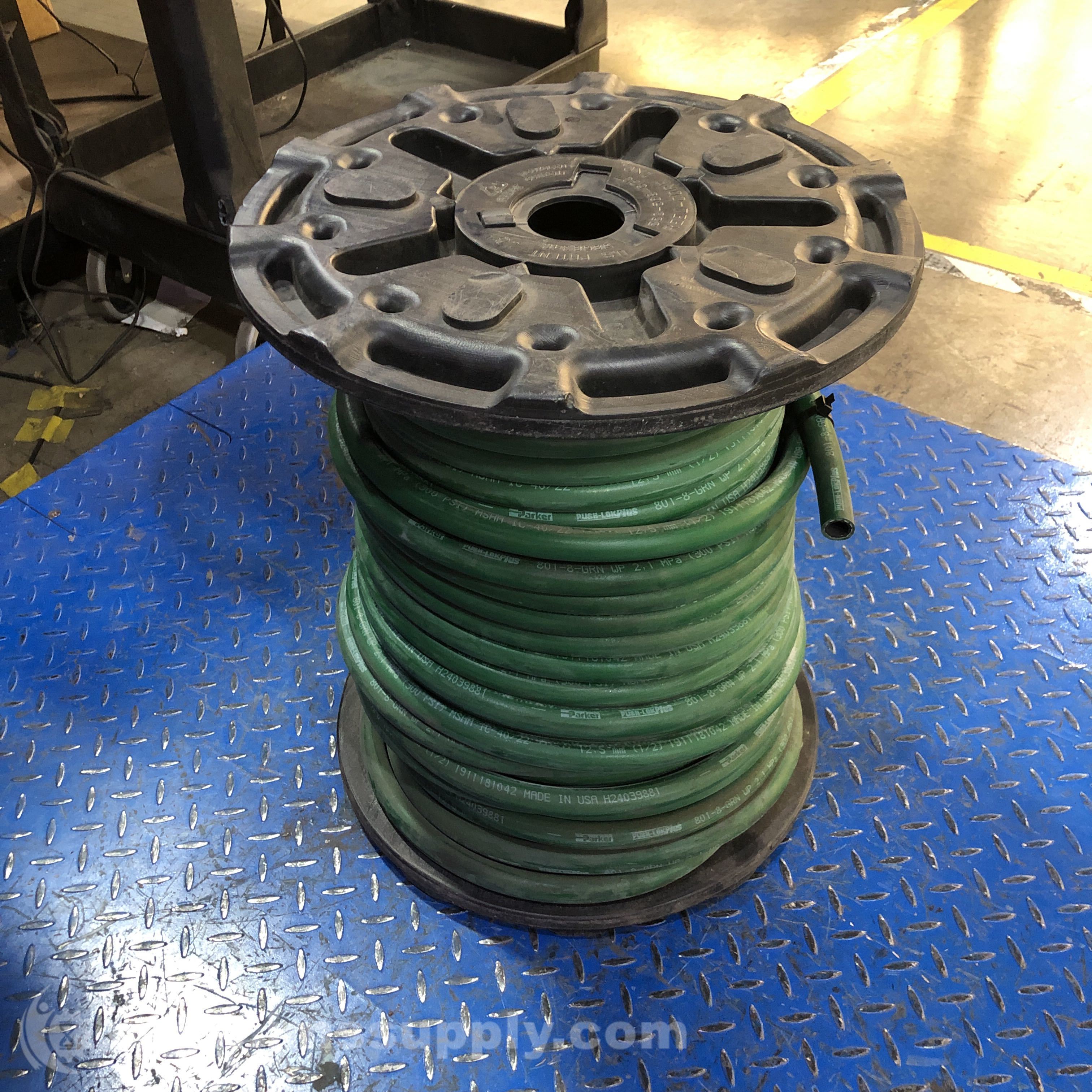 Parker 801-8-GRN Push-Lok Plus Multipurpose Green Hose - IMS Supply