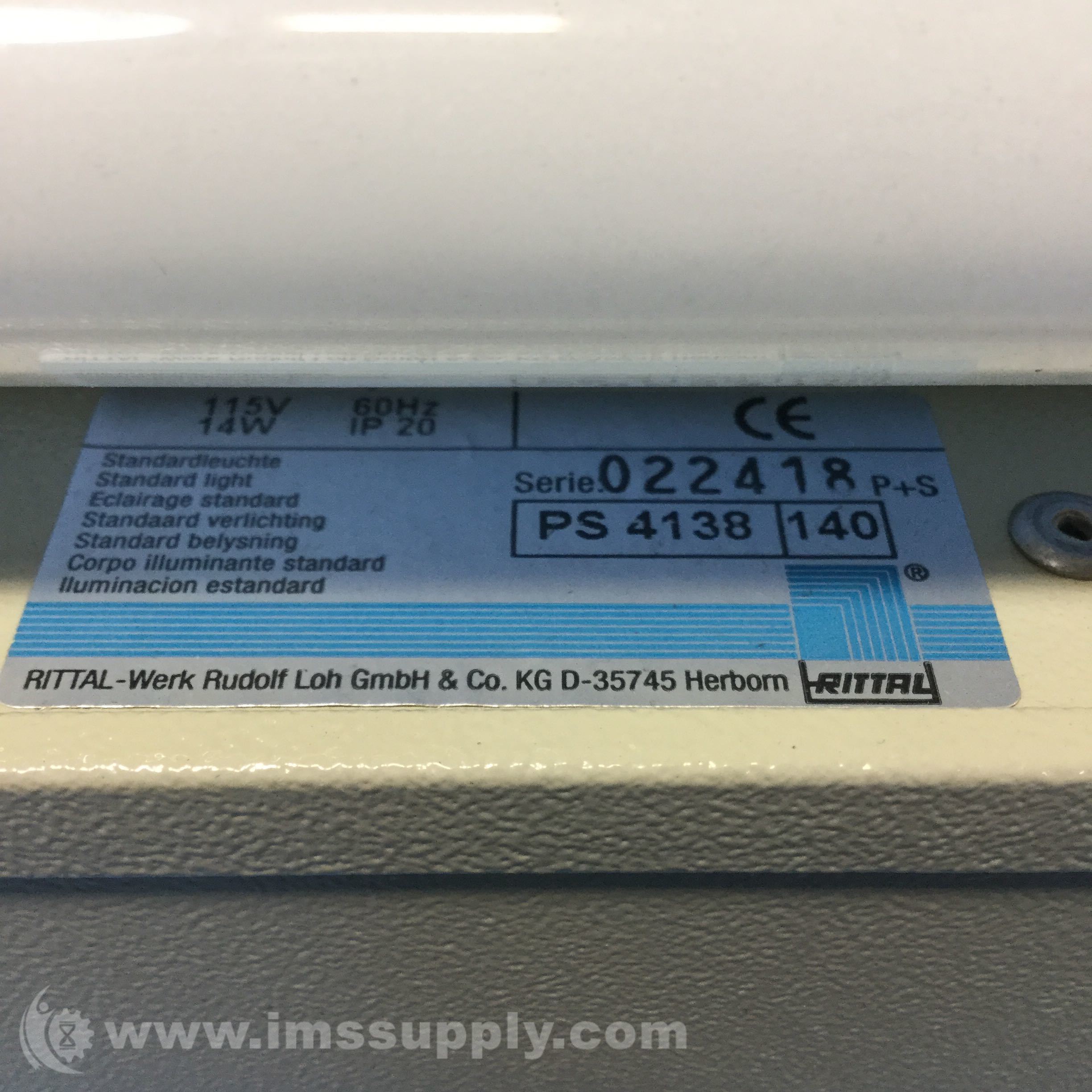 Rittal PS 4138 140 Standard Light - IMS Supply