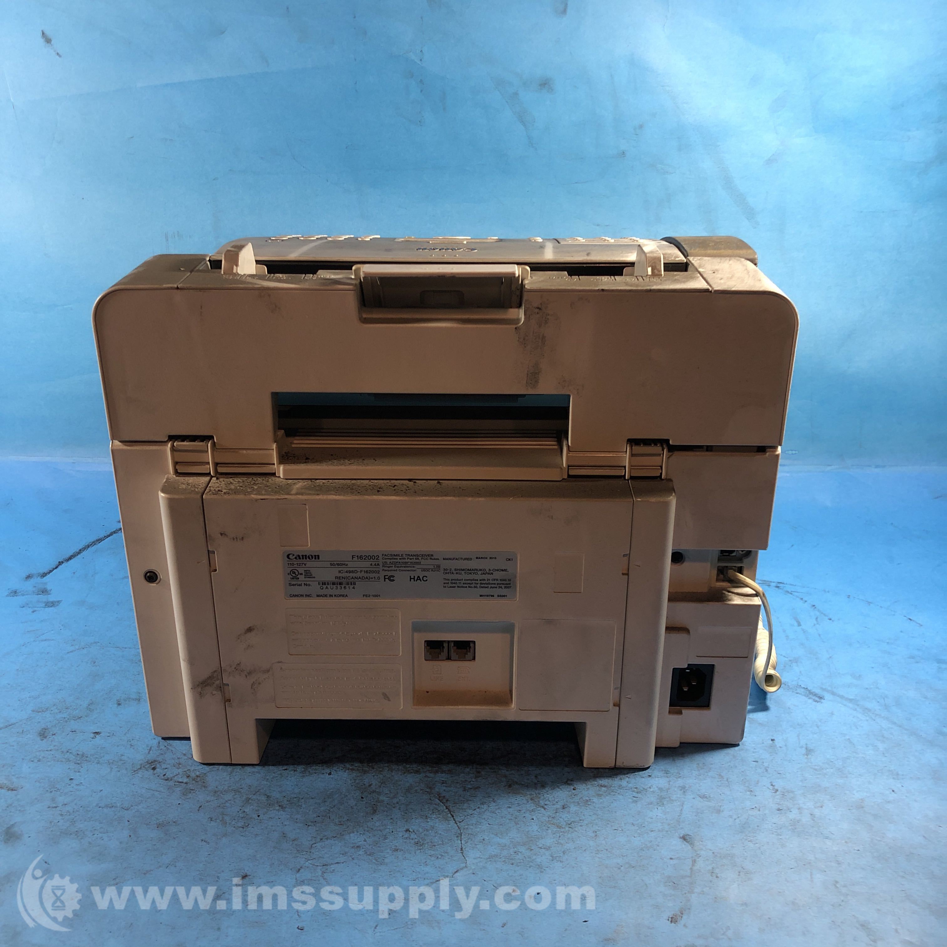 Canon F162002 Fax Machine & Printer - IMS Supply