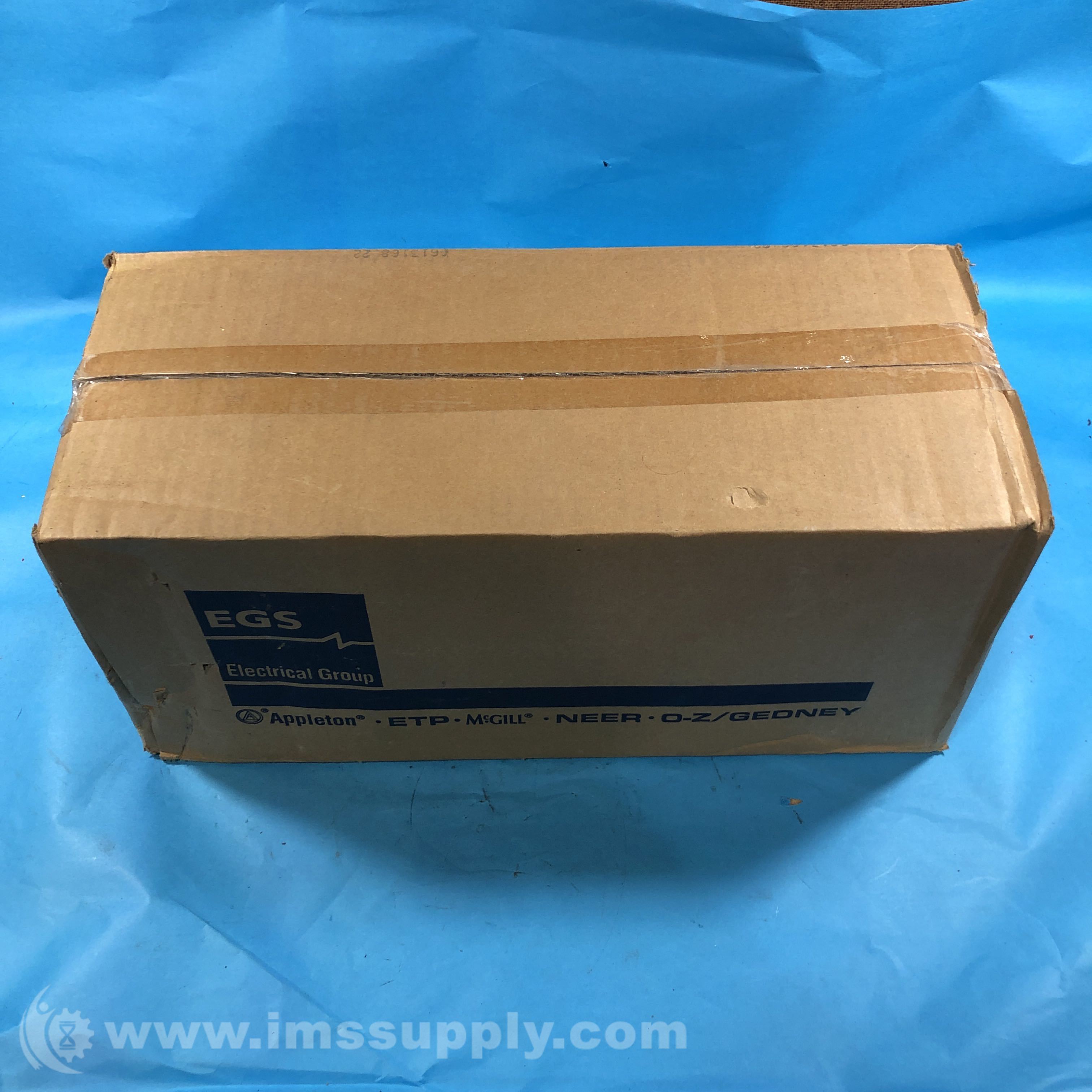 Egs 4SDEK Box of 50 4 Square Box, Welded, Metallic, 2-1/8 Deep - IMS Supply