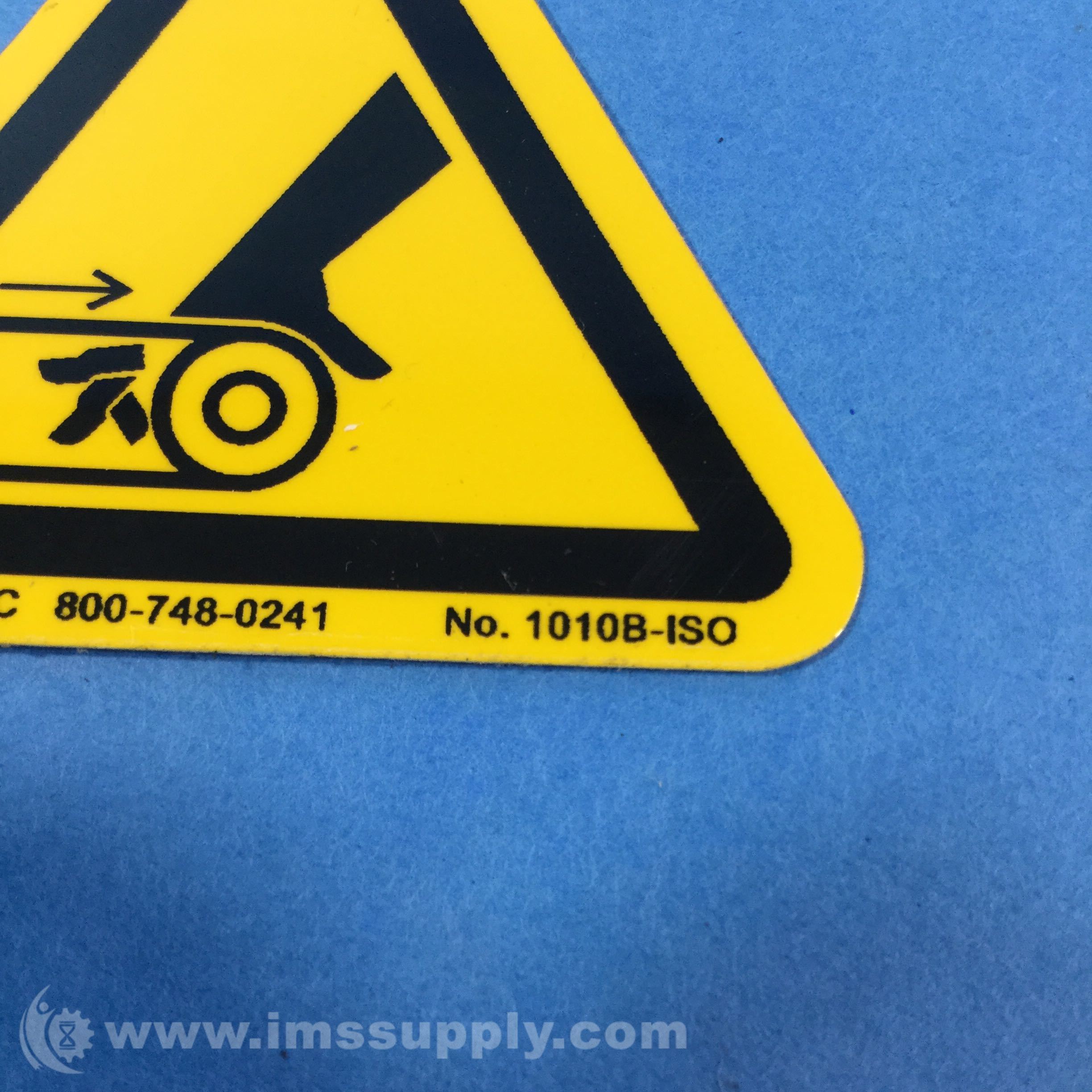 Clarion Safety Systems Hazard Communication Label 1010B-ISO - IMS Supply