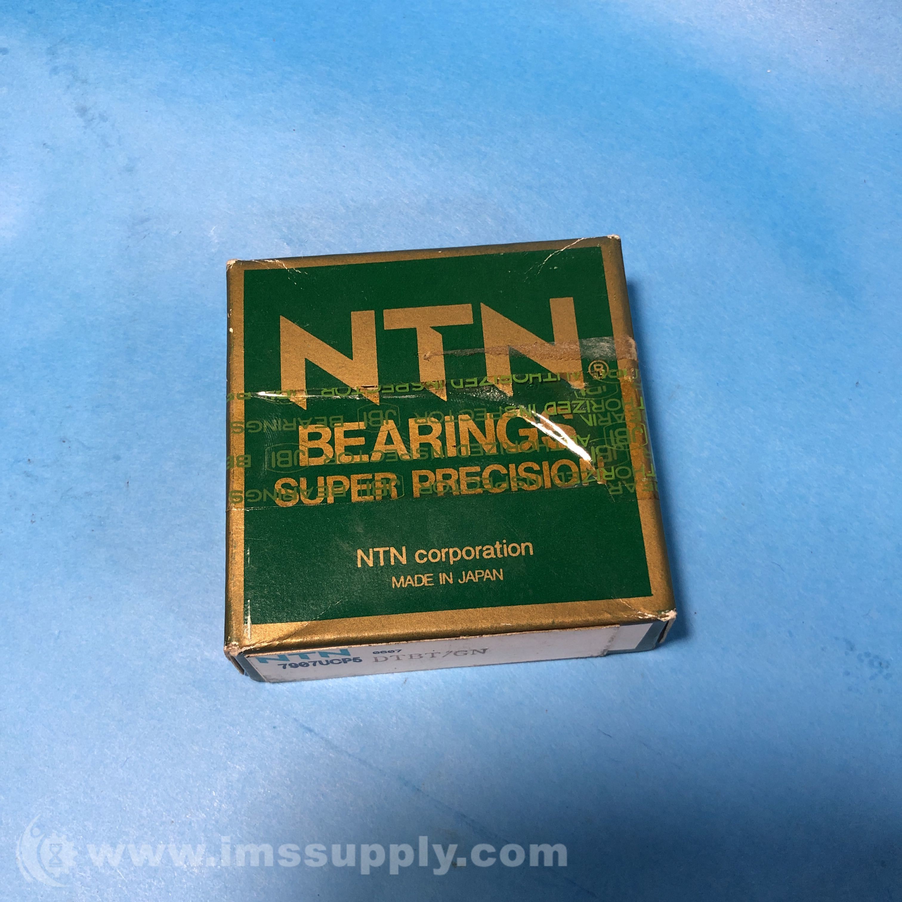 NTN Bearing 7907UCP5 Single Angular Contact Ball Bearing - IMS Supply