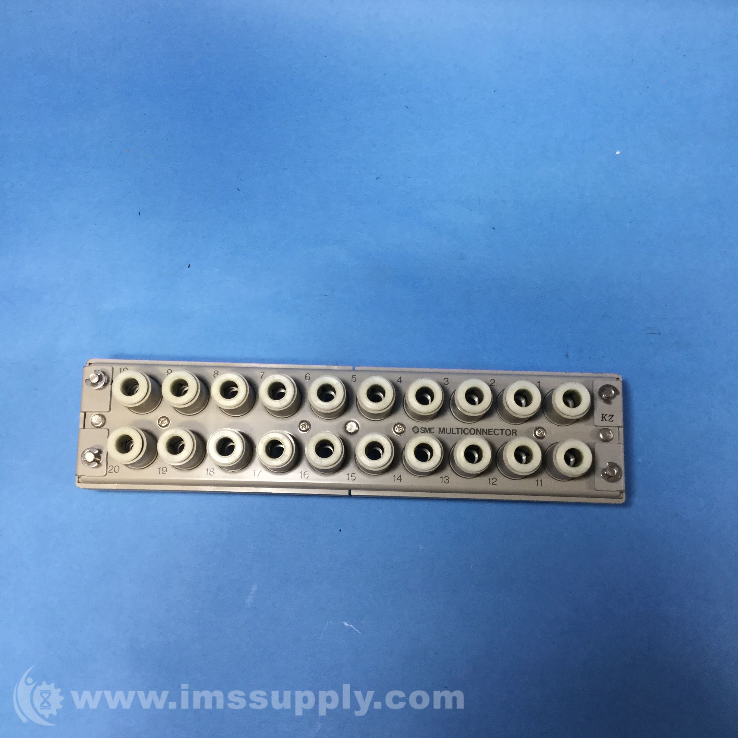 SMC MultiConnector Pneumatic 20 Port Station Block - IMS Supply