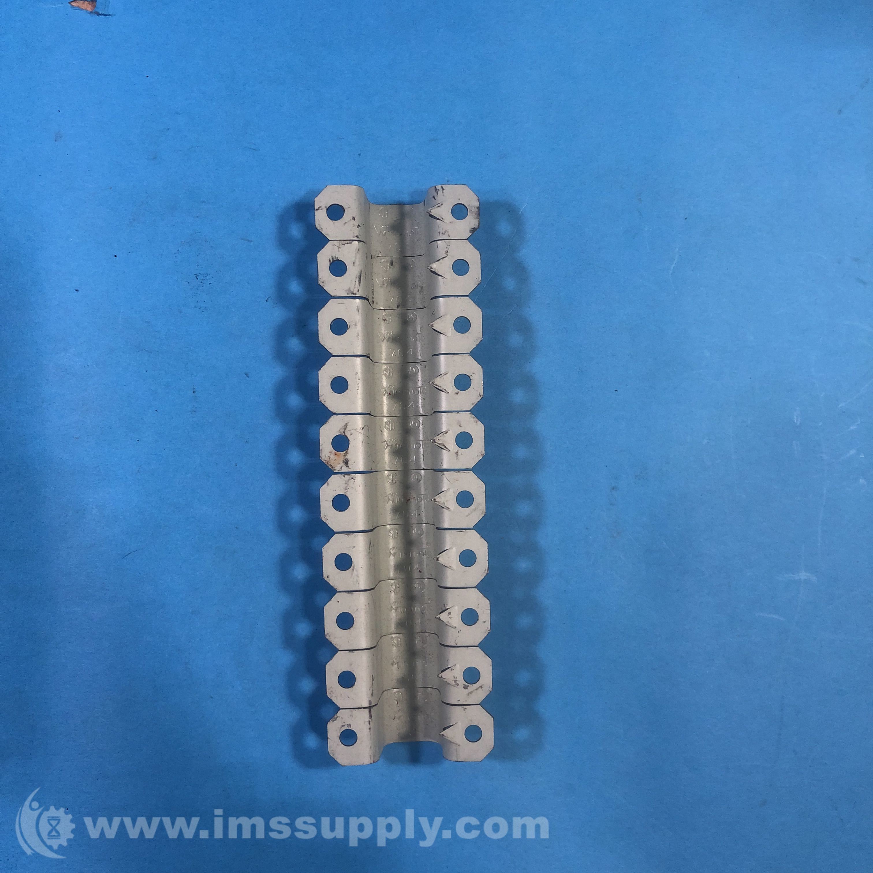 Wiremold 704 Set of 10 Single-Channel Steel Mounting Strap - IMS Supply