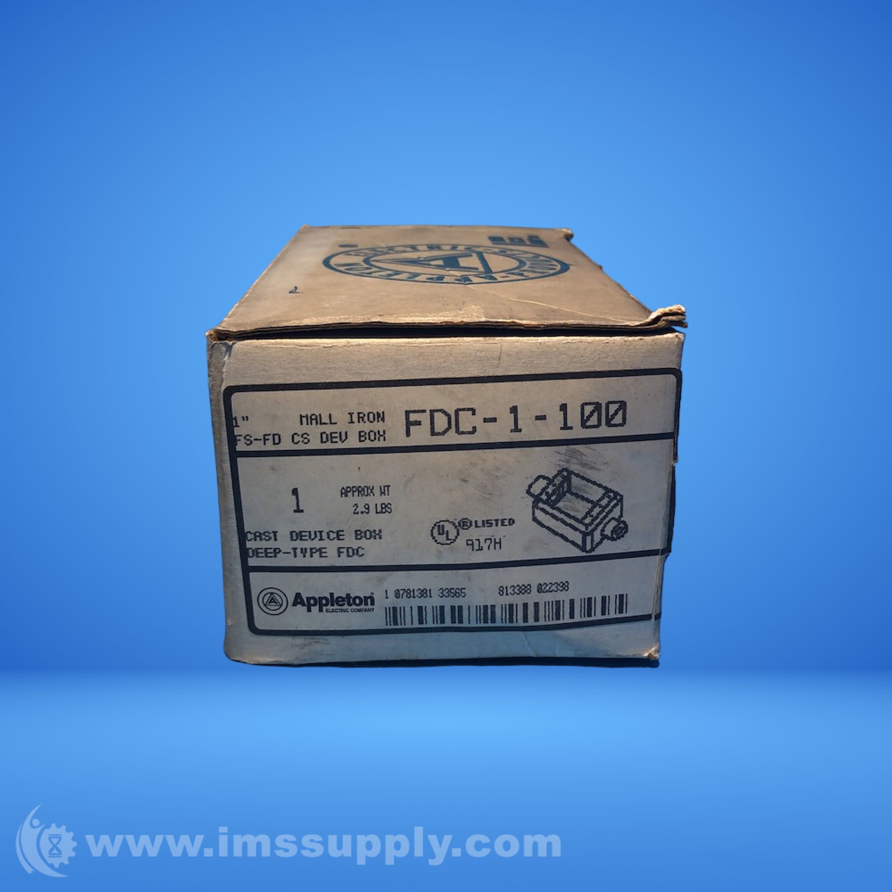 Appleton FDC-1-100 - IMS Supply