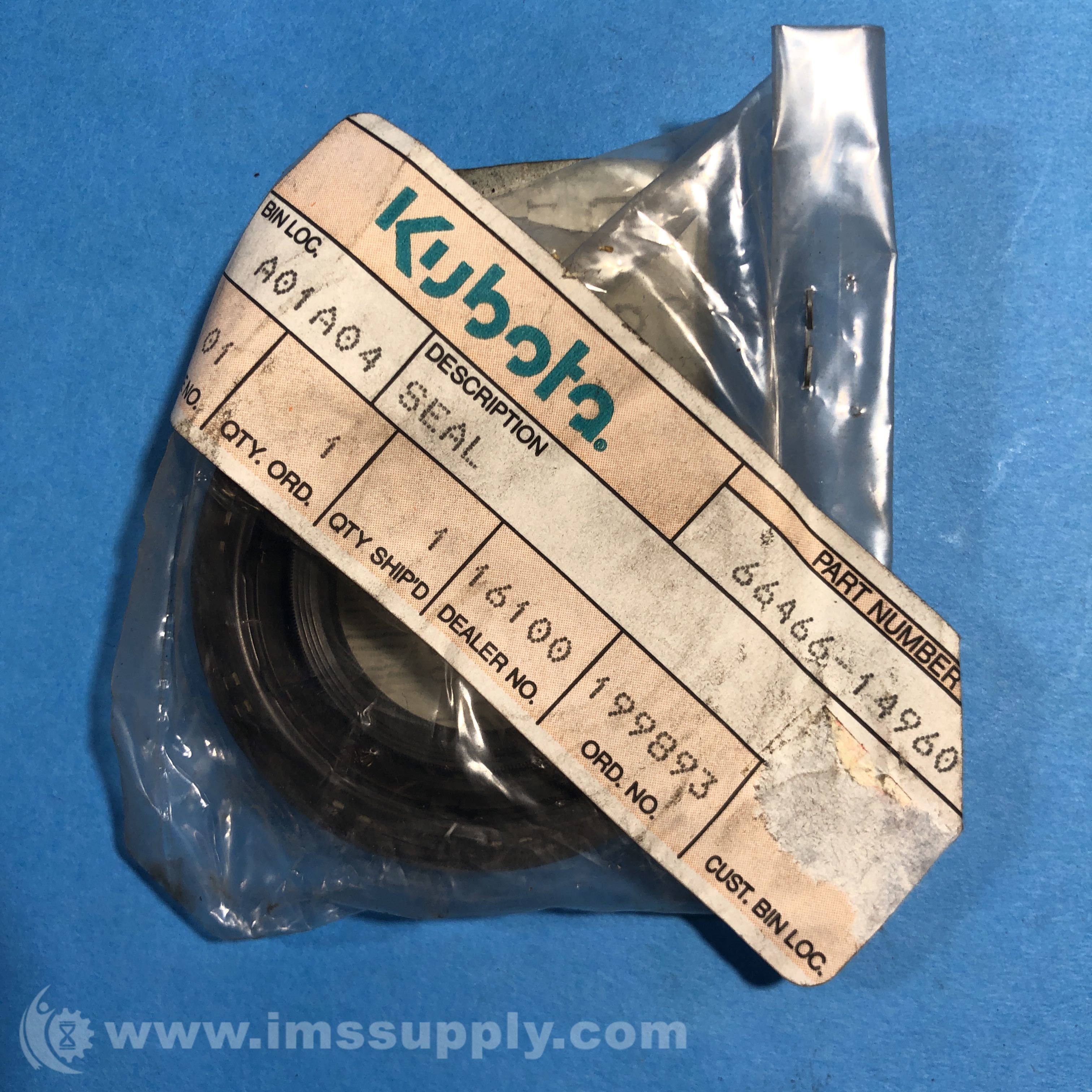 Kubota 66466-14960 Oil Seal - IMS Supply