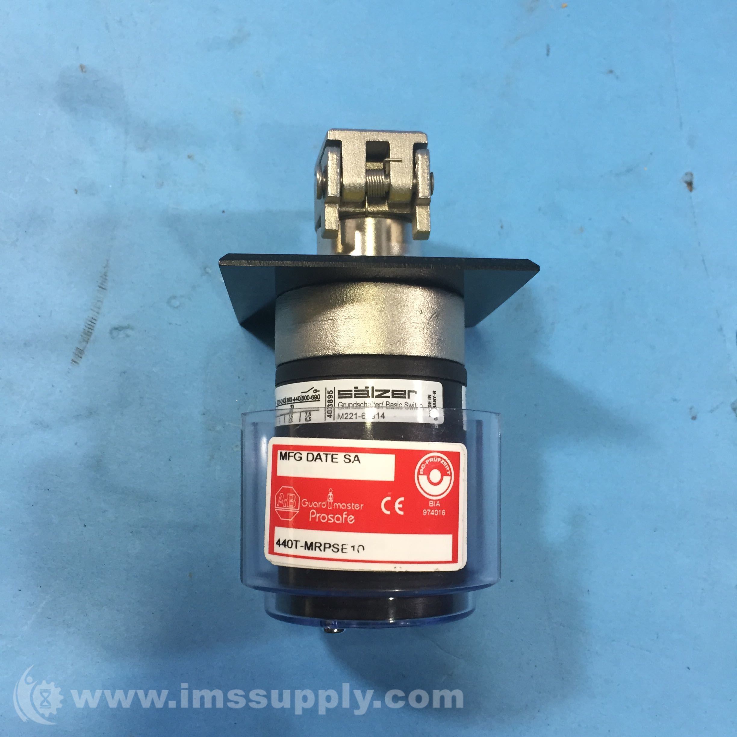 Allen Bradley 440T-MRPSE10 Prosafe Rotary Key Switch - IMS Supply