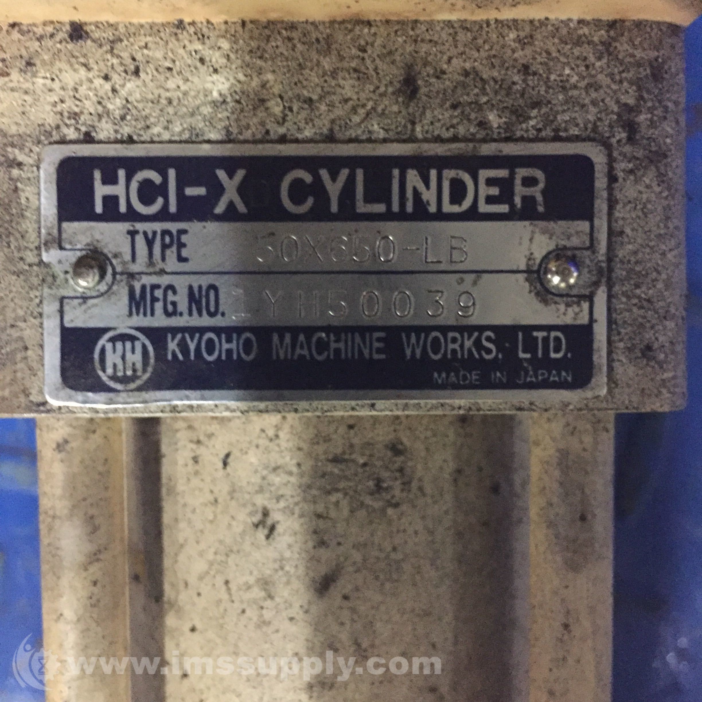 KYOHO MACHINE WORKS 1YH50039 Hydraulic Cylinder, Pneumatic - IMS Supply