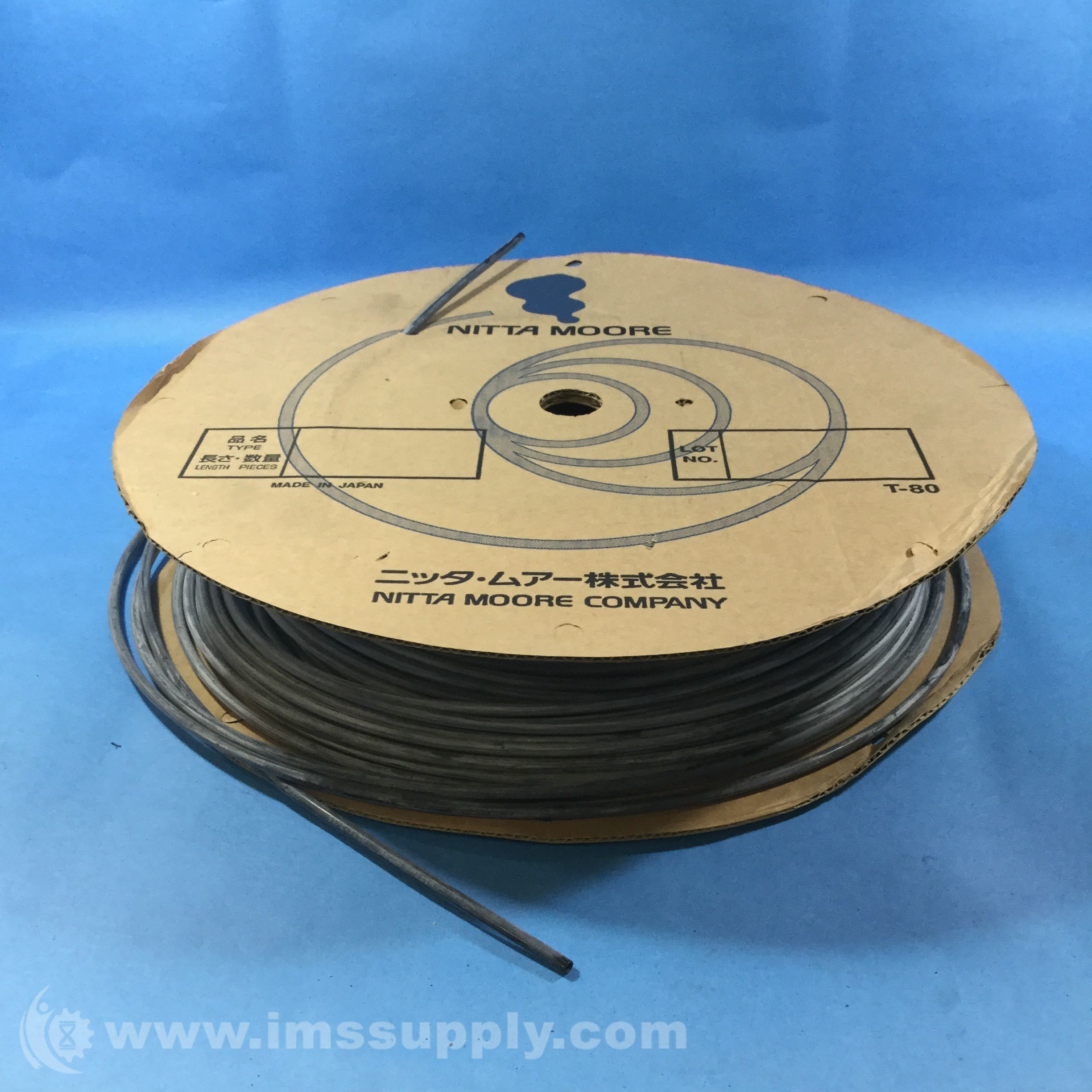 Nitta Moore CO N2-1-3/16 Tubing, Black - IMS Supply