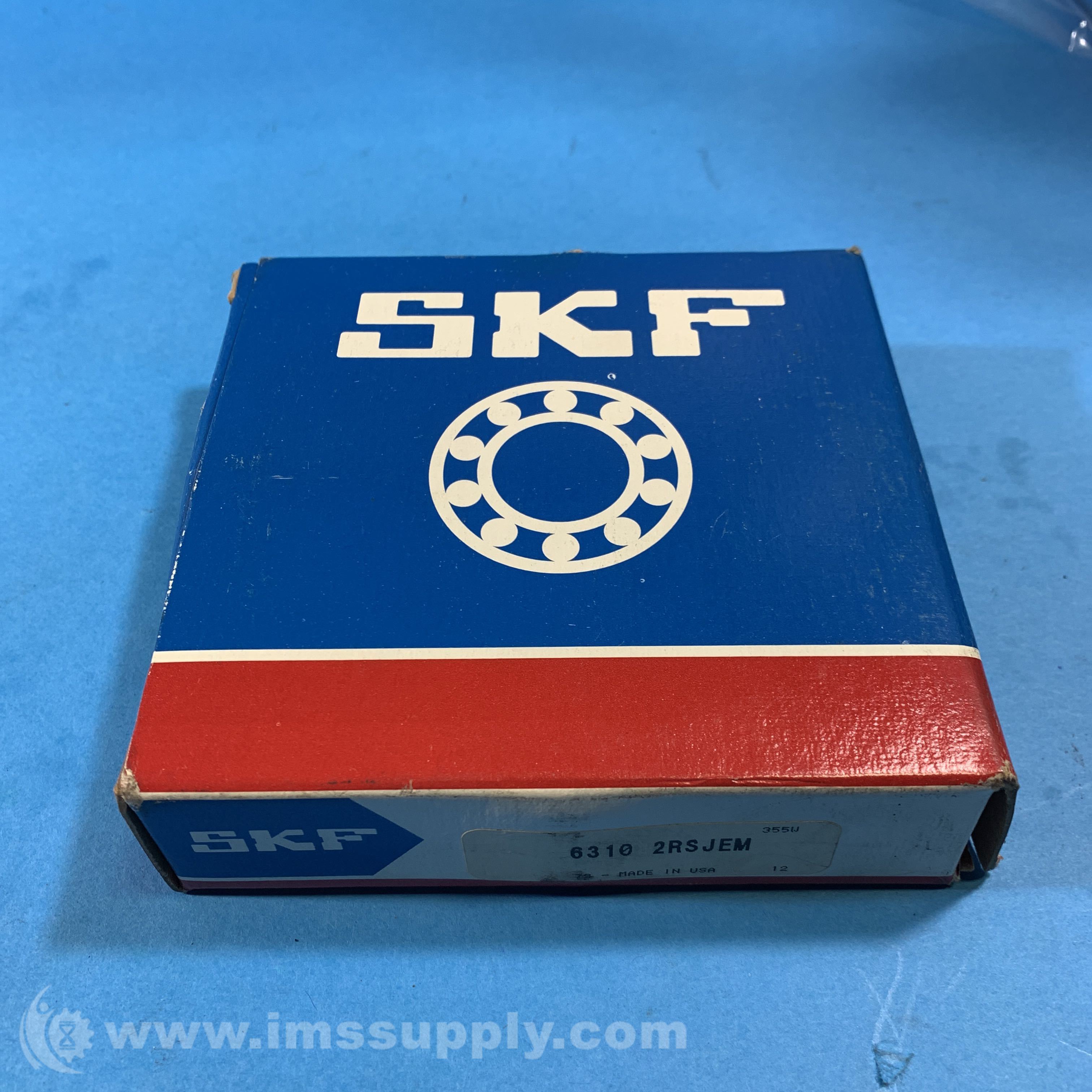 SKF 6310 2RSJEM Deep Groove Ball Bearing - IMS Supply