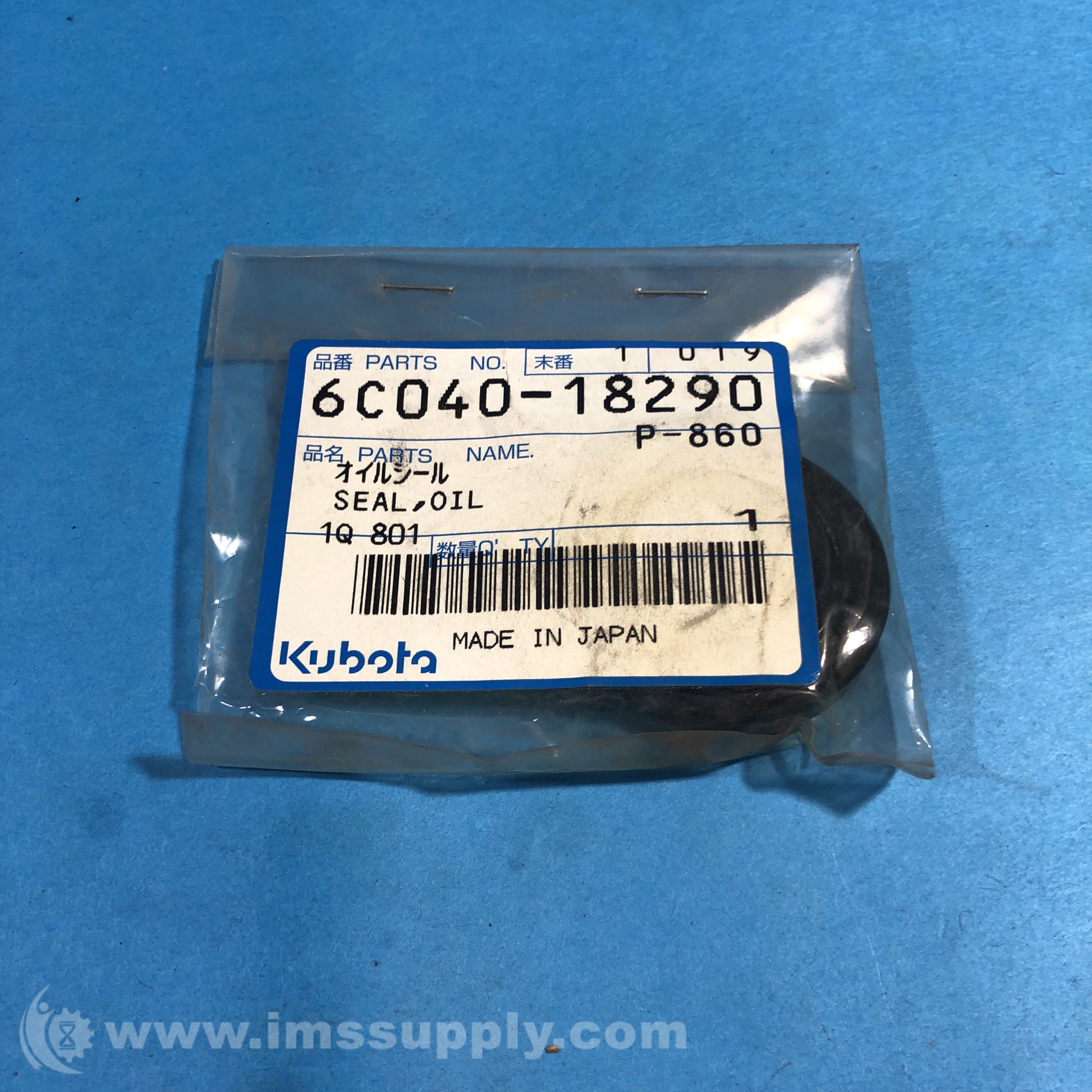 Kubota 6C040-18290 Oil Seal - IMS Supply