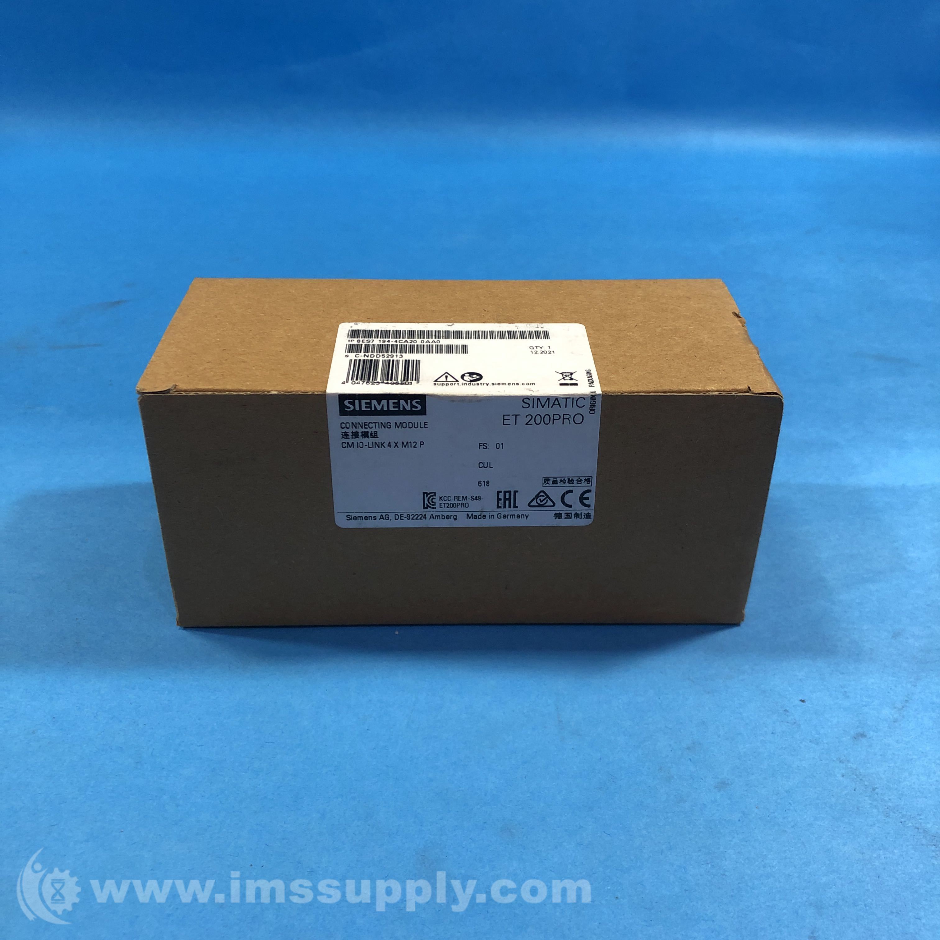 Siemens ET 200PRO - IMS Supply