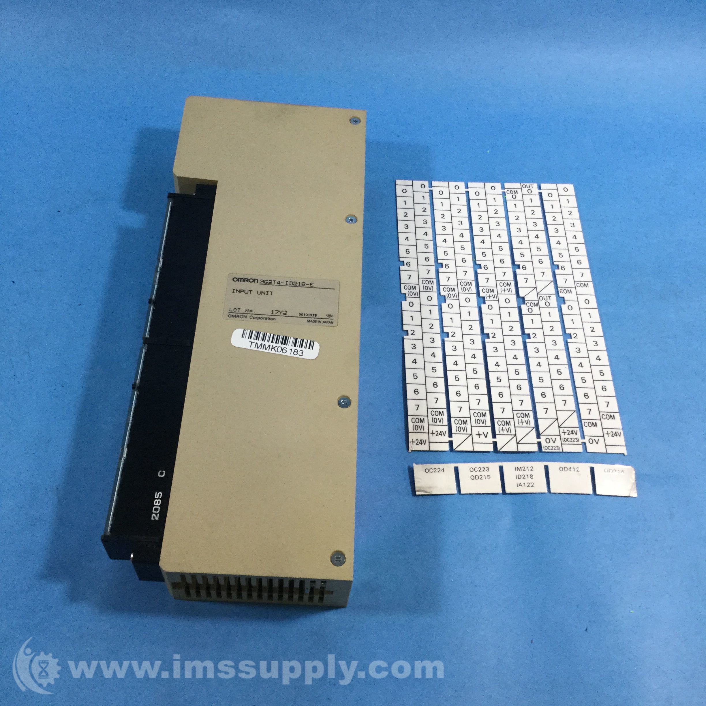 Omron 3G2T4-ID218-E Input Module - IMS Supply