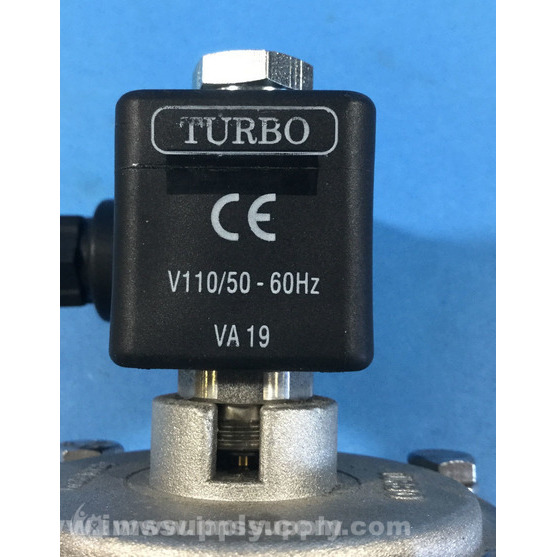Turbo Srl VA19 Solenoid Coil, 110VAC 1/8 Inch NPT - IMS Supply