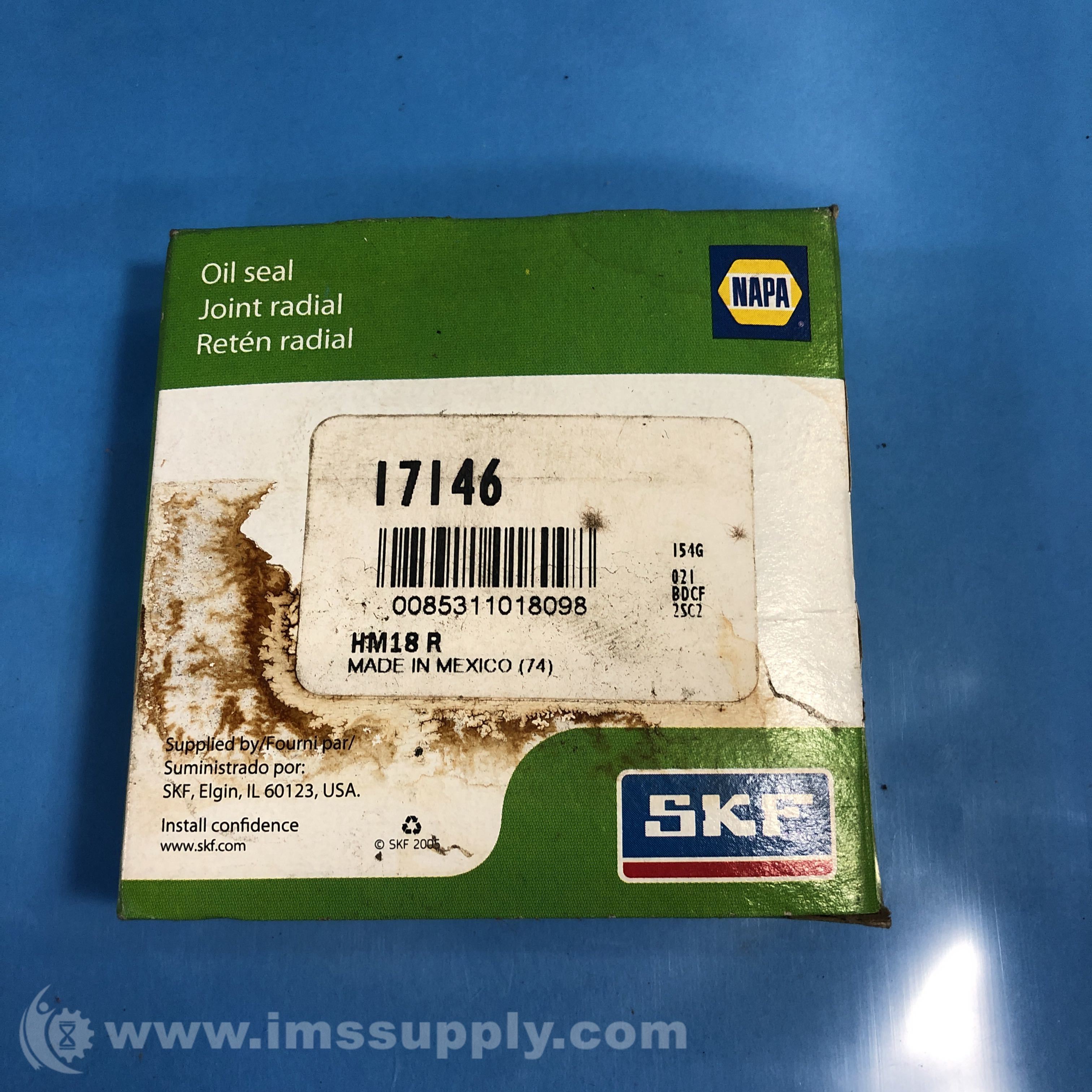 SKF 17146 Single Lip Grease Seal - IMS Supply