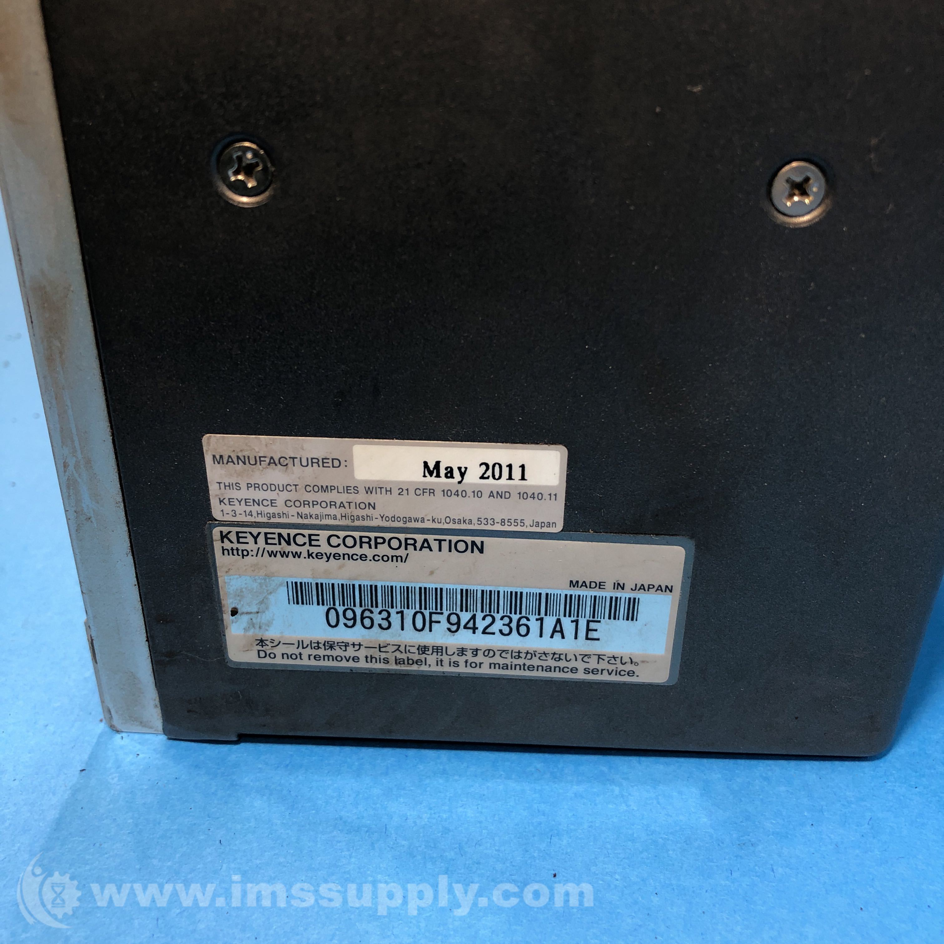 Keyence ML-G9310F CO2 Laser Marker Head - IMS Supply