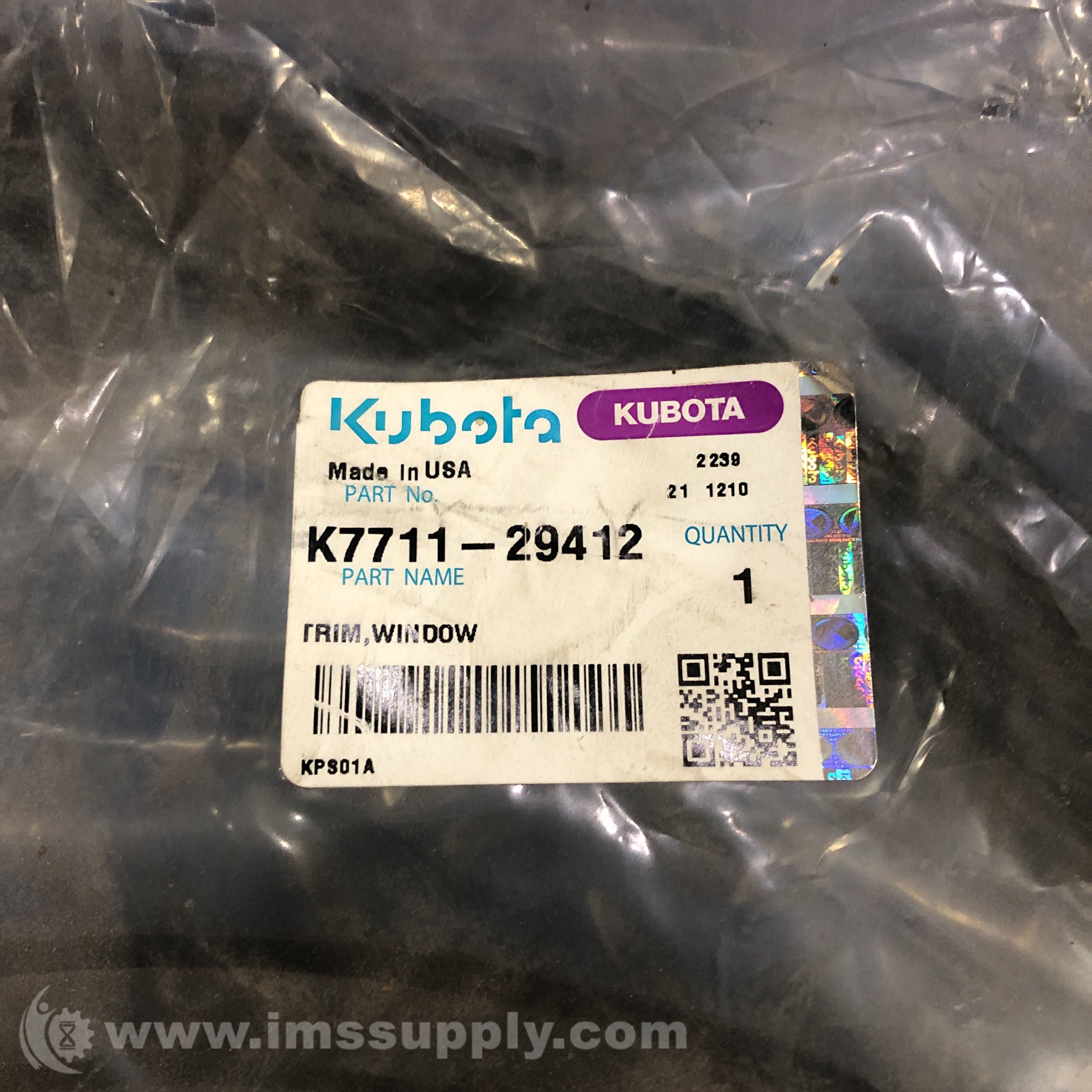 Kubota K7711-29412 Window Trim - IMS Supply