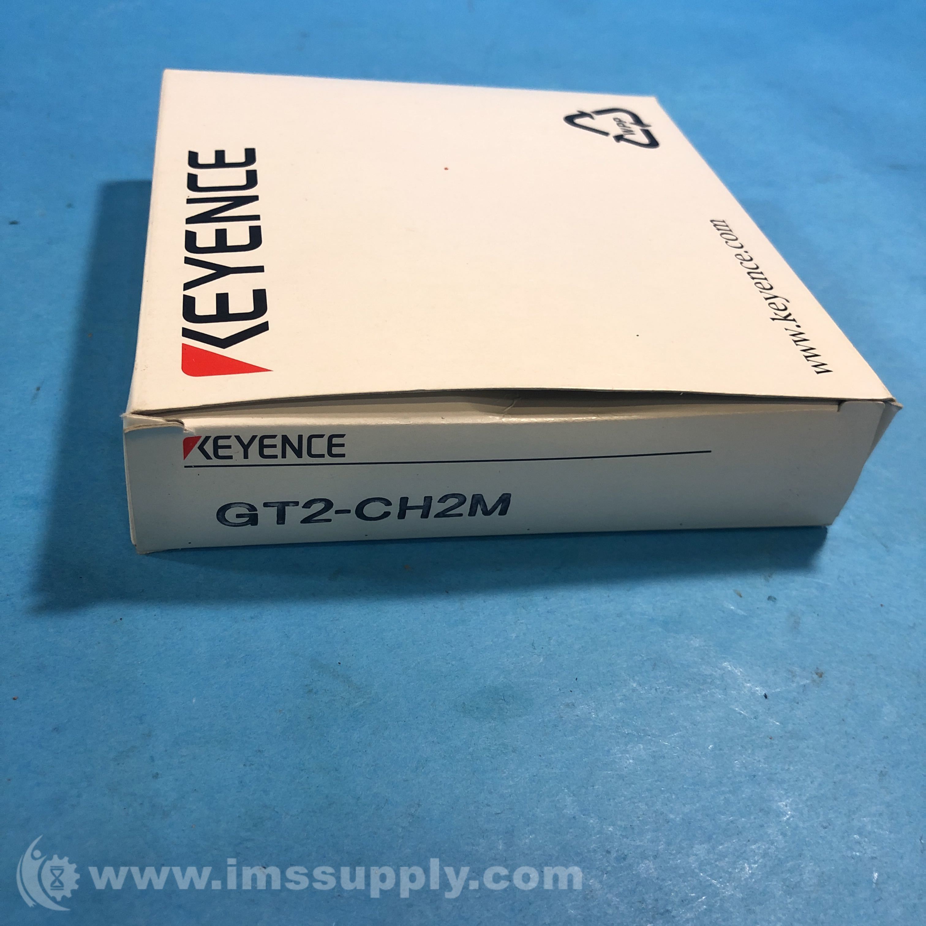 Keyence GT2-CH2M Sensor Head Cable, 2 m, Straight Type - IMS Supply