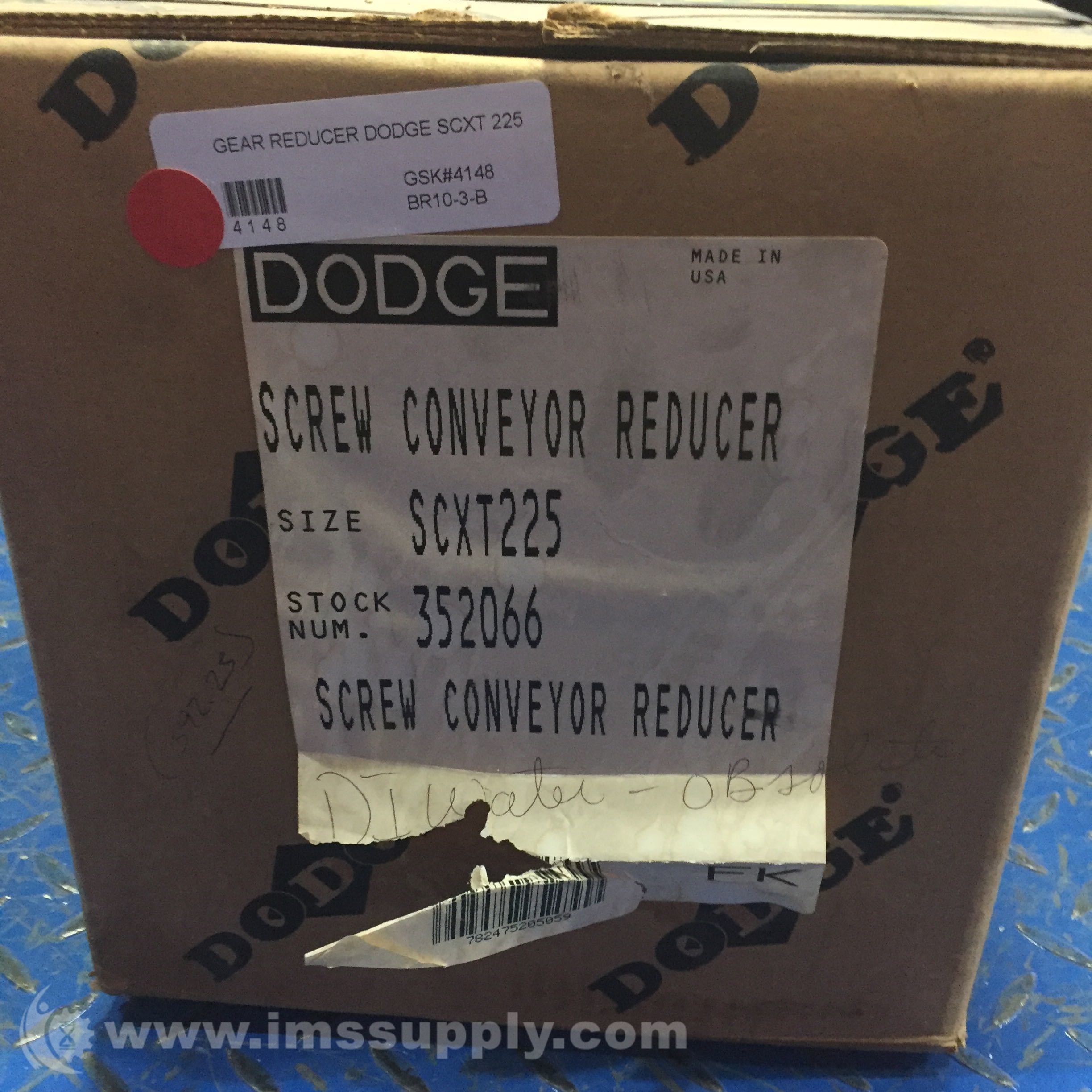 Dodge SCXT225 Torque-Arm Screw Conveyor Reducer - IMS Supply