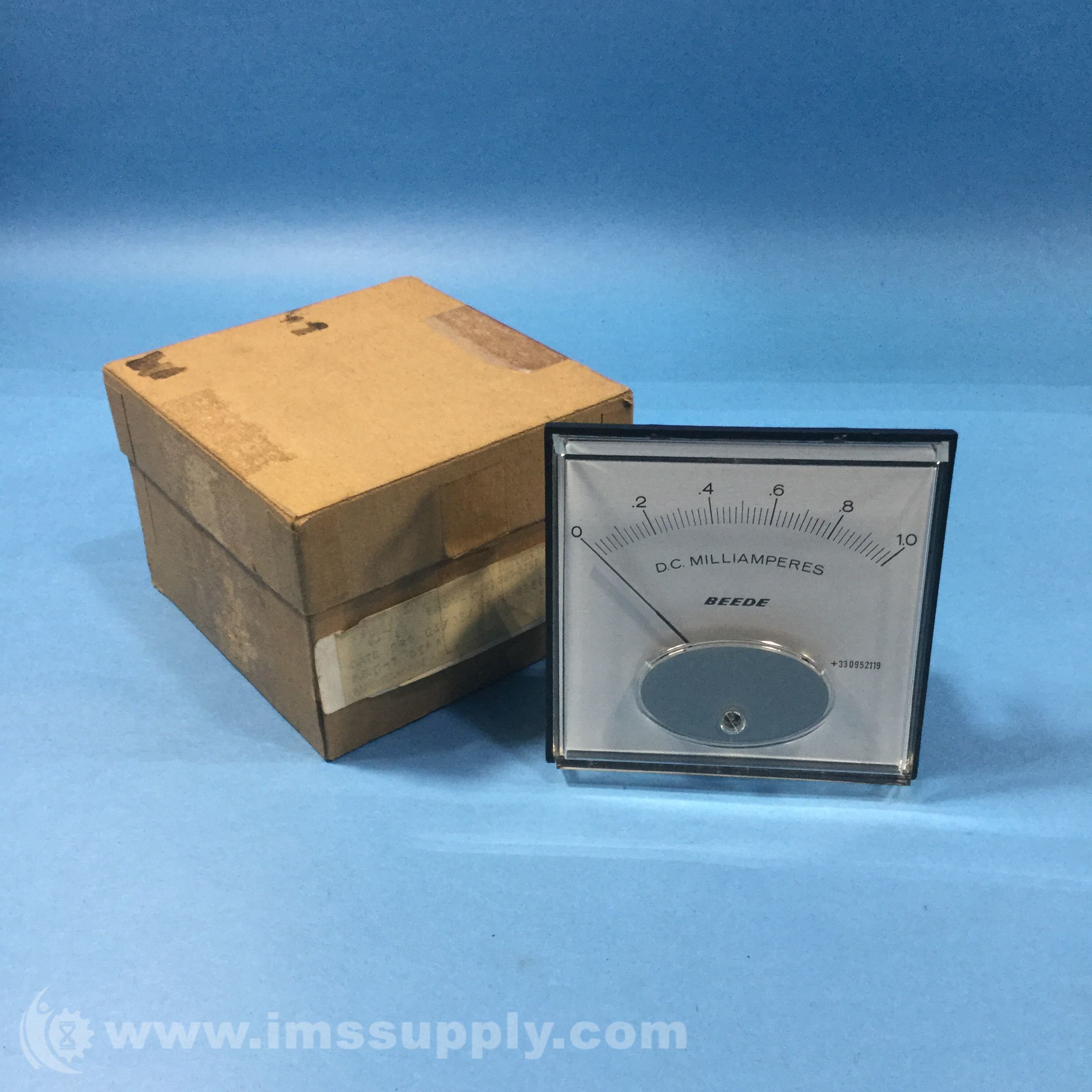 Beede 3-01 0-1 DCMA Panel Meter - IMS Supply