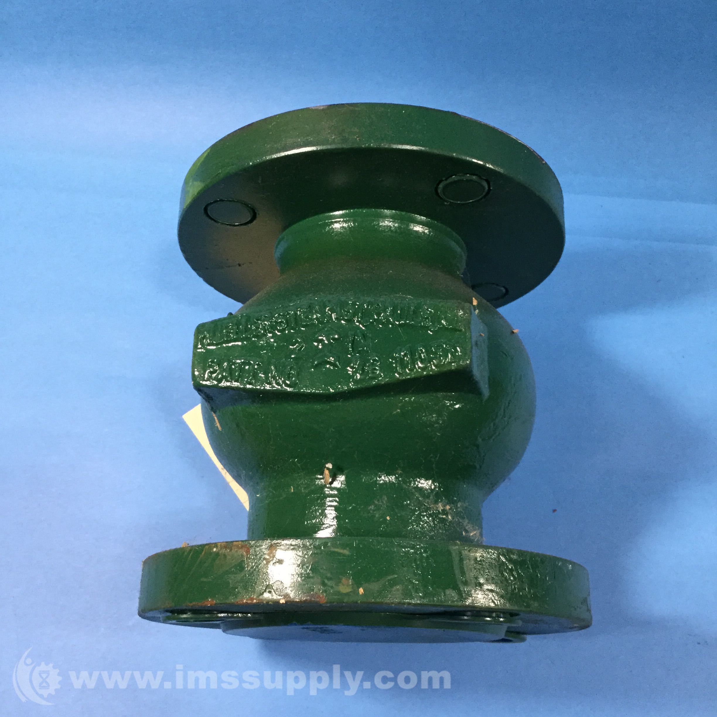 Mueller 105M-AP Globe Body Silent Check Valve, Cast Iron, 2 Size - IMS ...