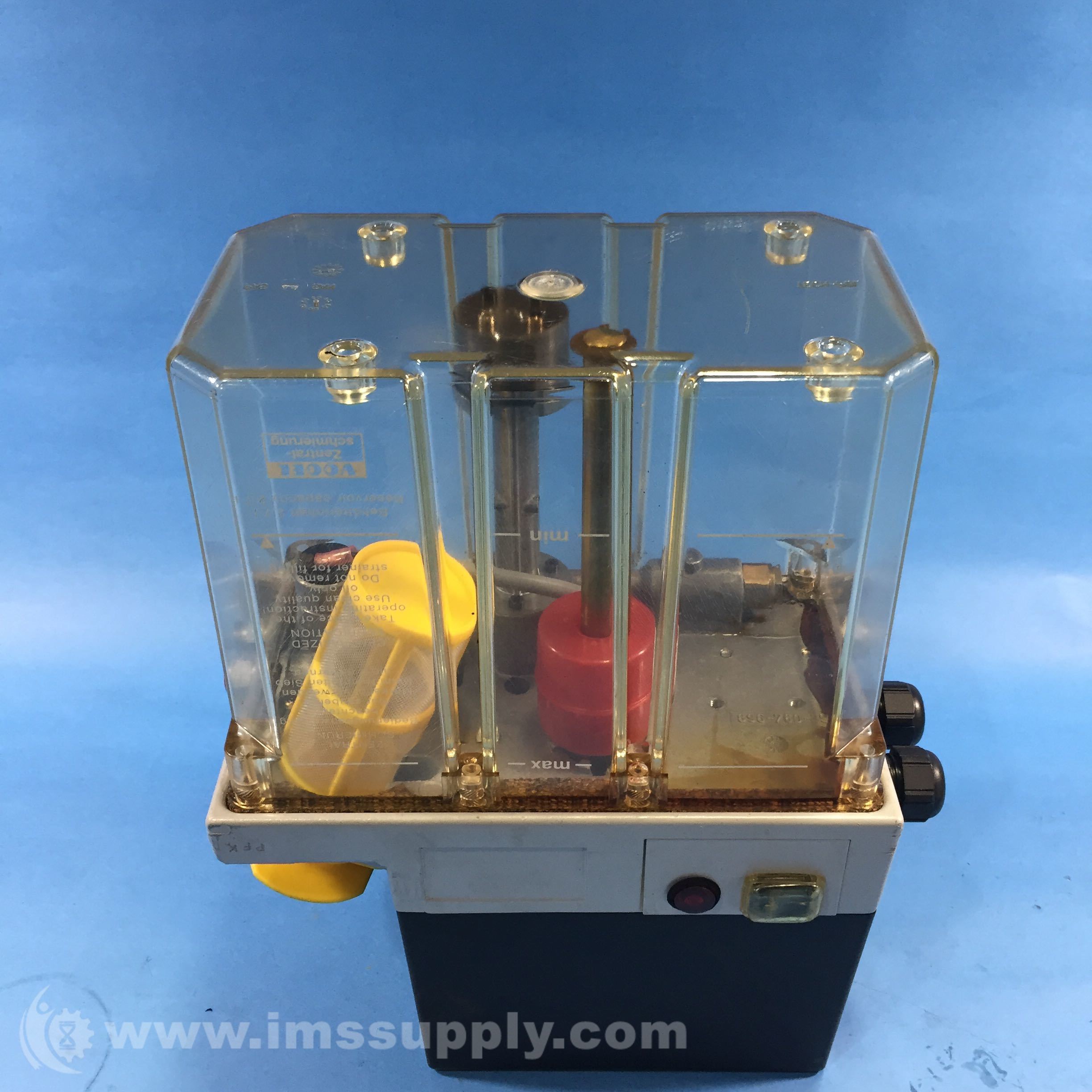 Vogel MKU5-KW3-20003-V33 Lubrication Pump, 30 Bar, 0.5 L/Min - IMS Supply