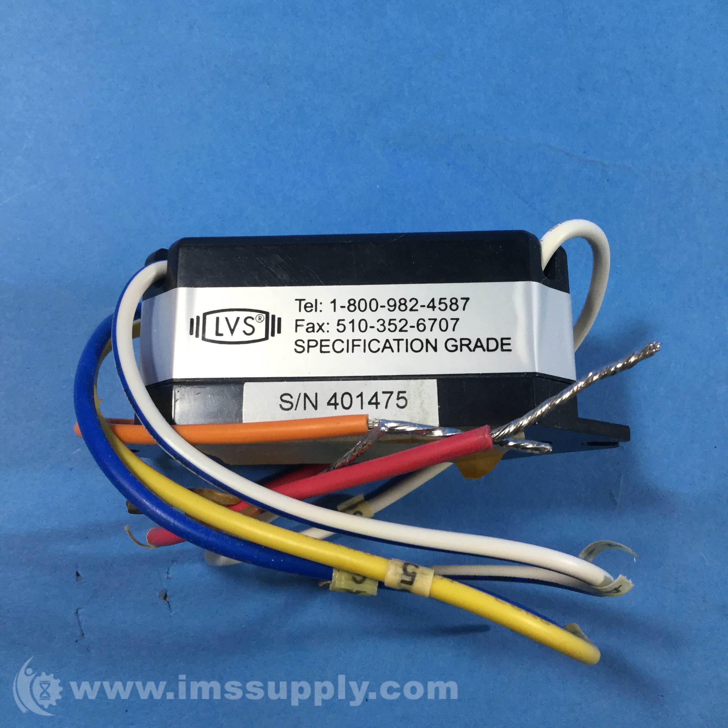 LVS Inc EPC-A-277V 10AMP, 277V Emergency Power Control Junction - IMS ...