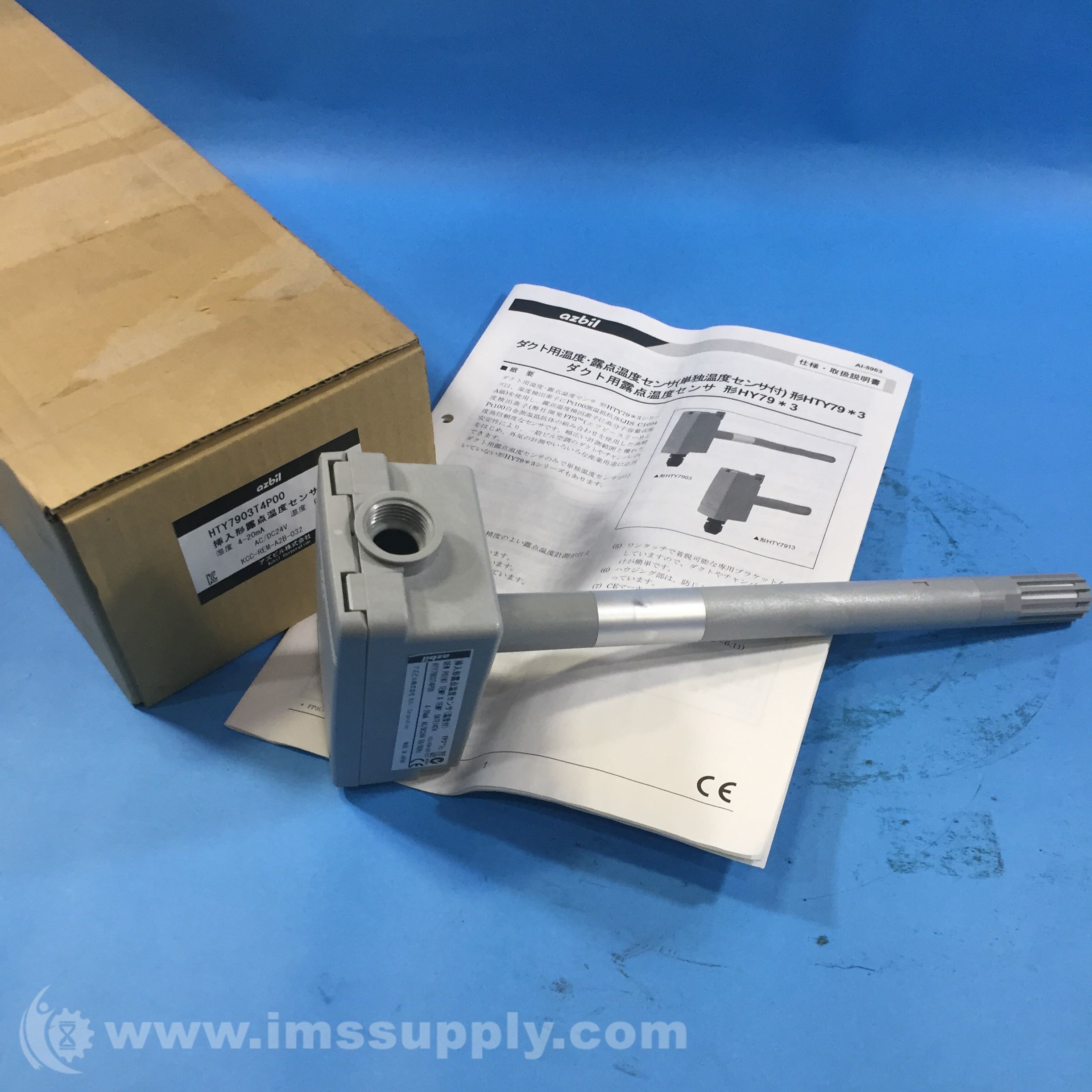 Azbil HTY7903T4P00 Dew Point Transmitter - IMS Supply