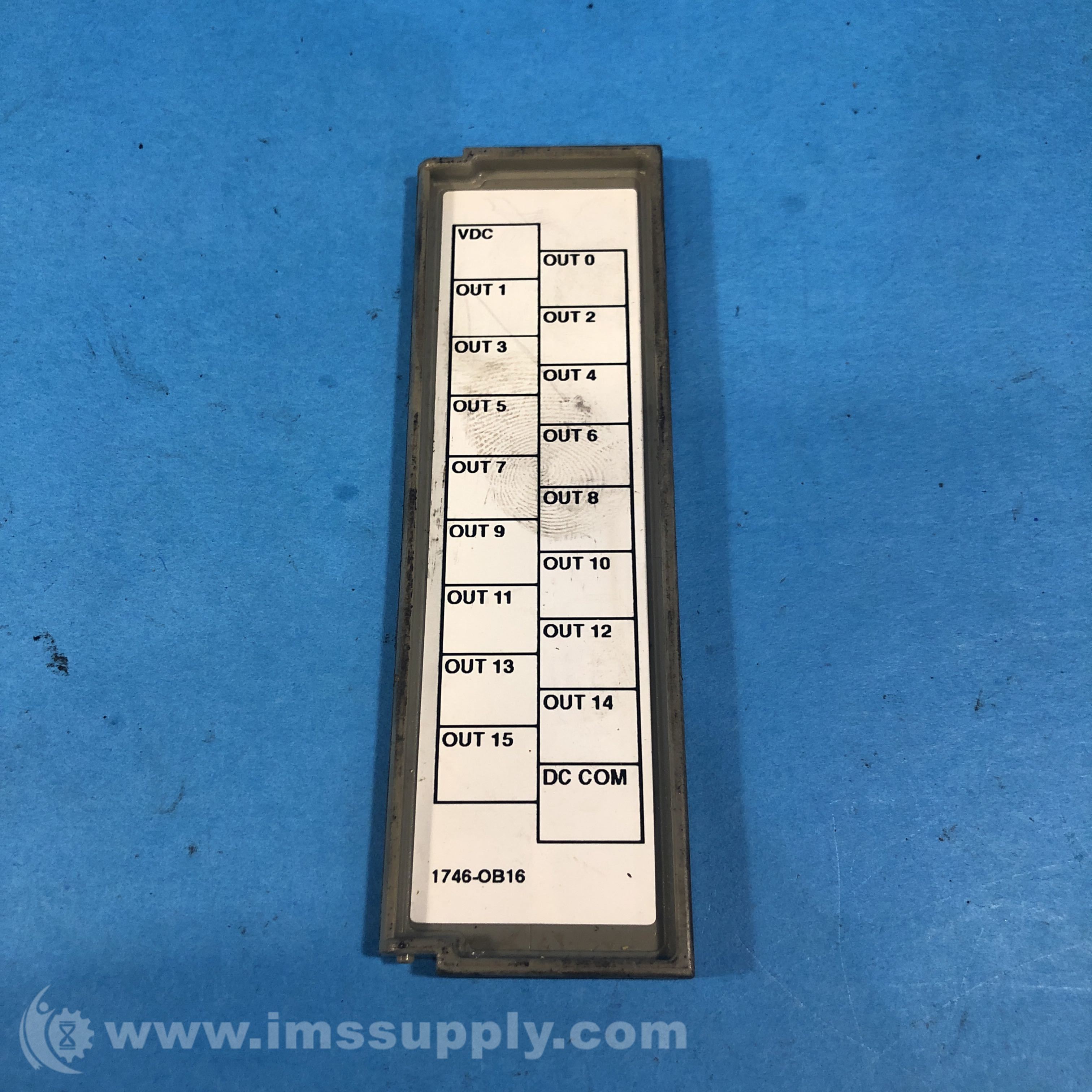 Allen Bradley Terminal Cover for 1746-OB16 - IMS Supply
