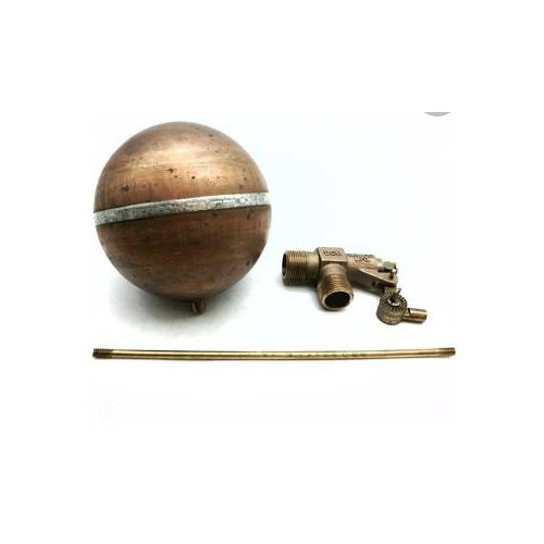 ROBERT MFG B400-3/4-5 Float Valve 3/4IN W/SIN Copper Ball - IMS Supply
