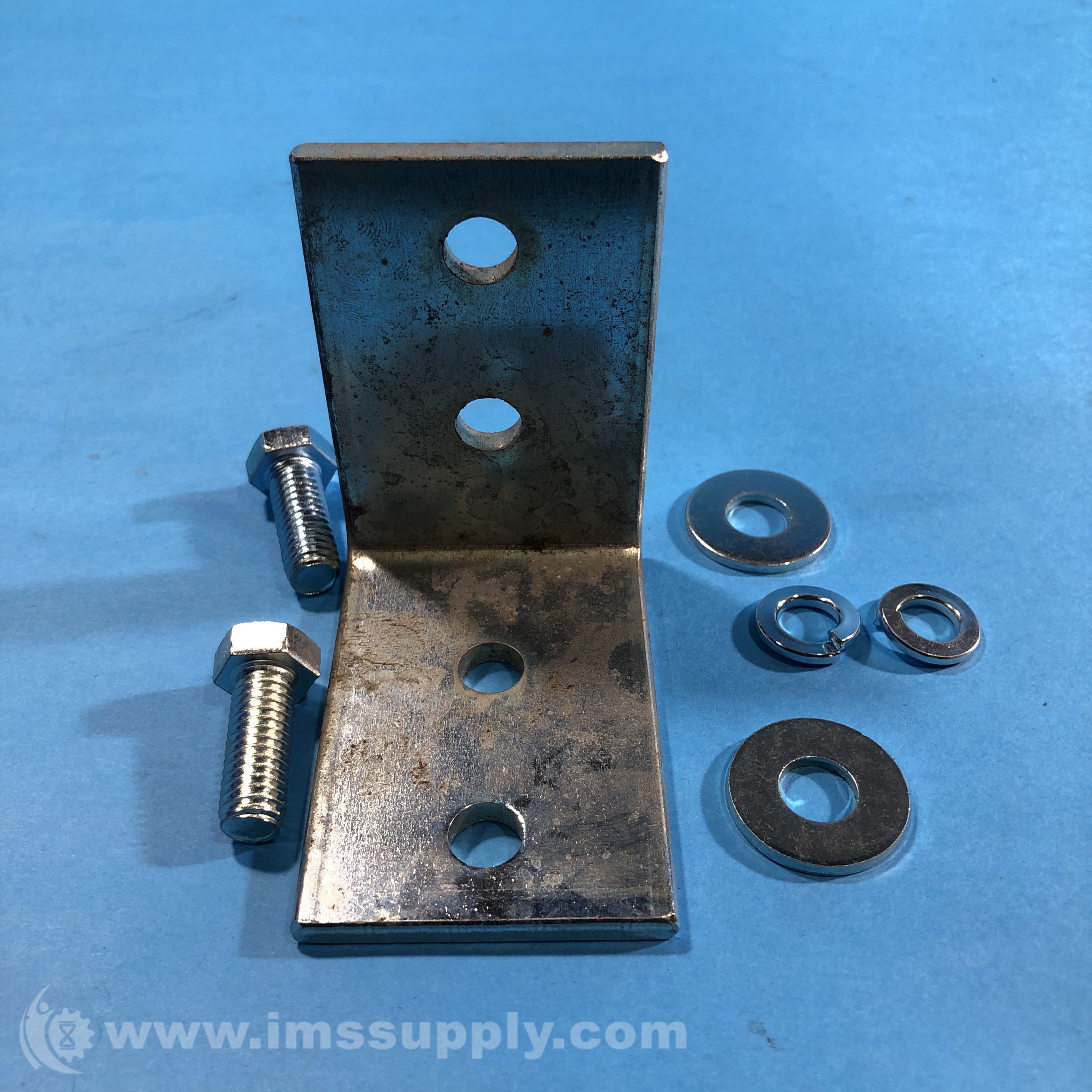 Corner Mounting Bracket, 4 Bolt Holes, Hardware Kit - IMS Supply
