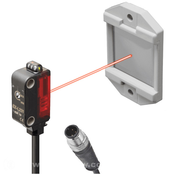 Panasonic EX-L291-P-J Ultra Compact Retroreflective Laser Sensor - IMS ...
