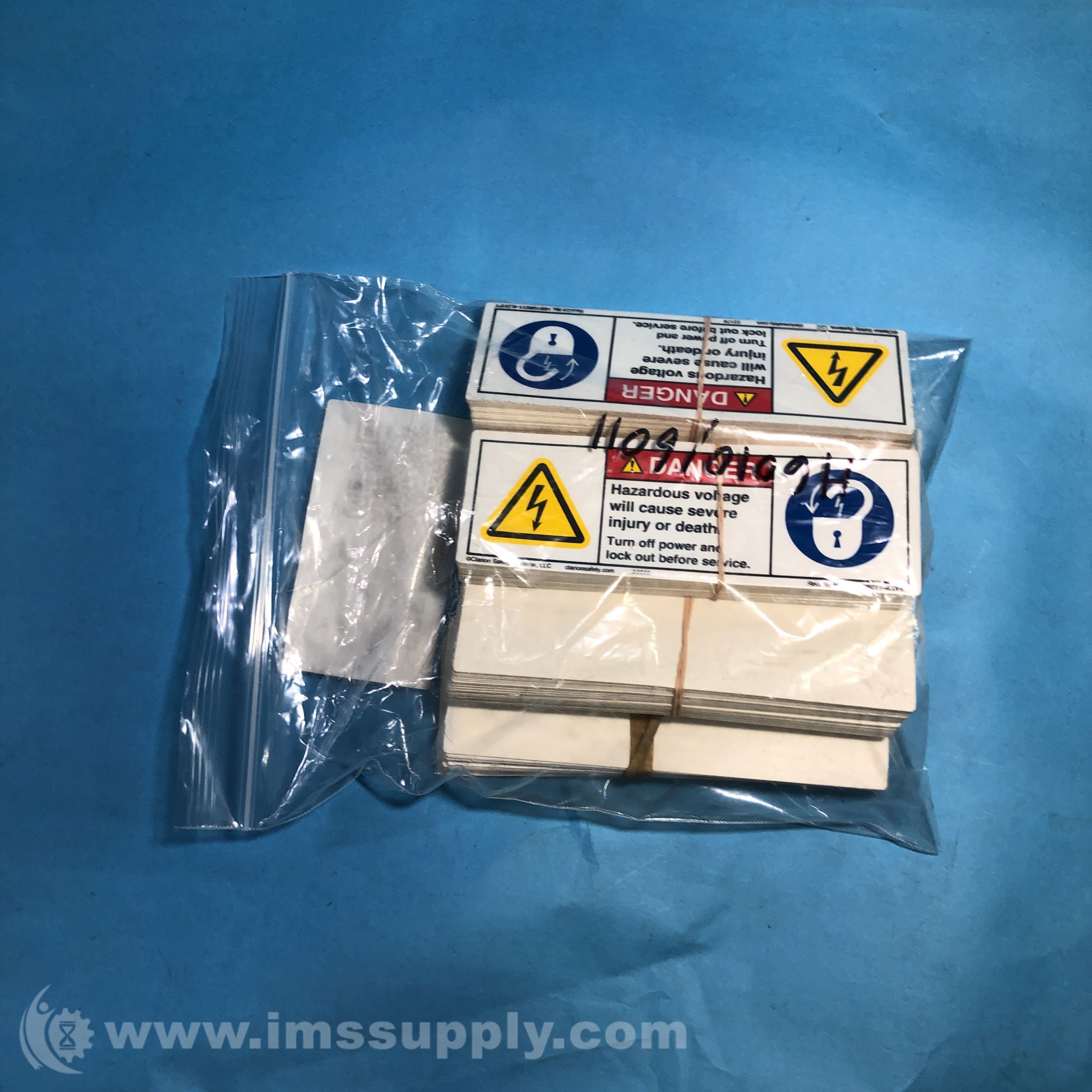 Clarion H6010/6011-4LDHPT 250qt Danger Hazardous Voltage Label - IMS Supply