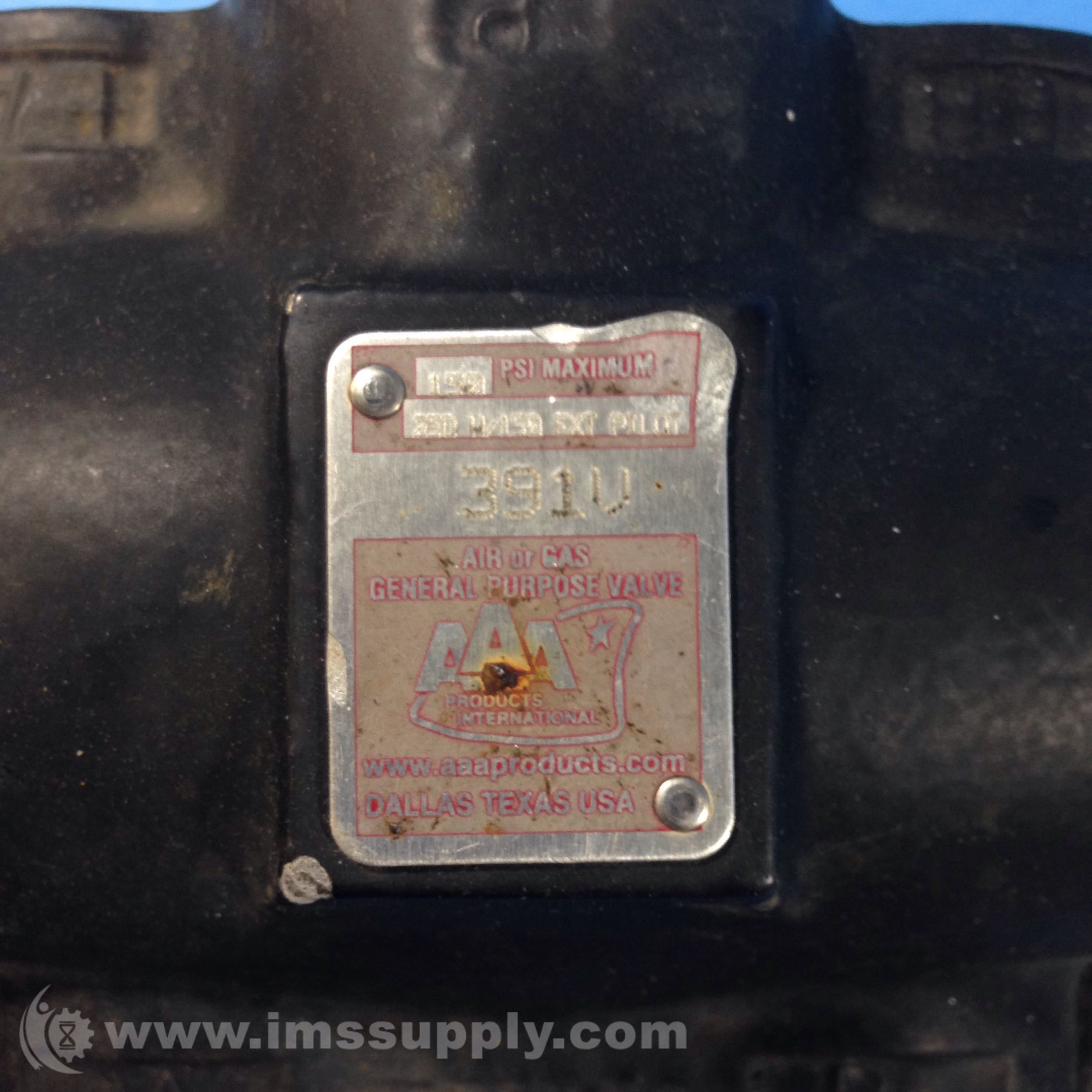 AAA Products International 391V Solenoid Valve - IMS Supply