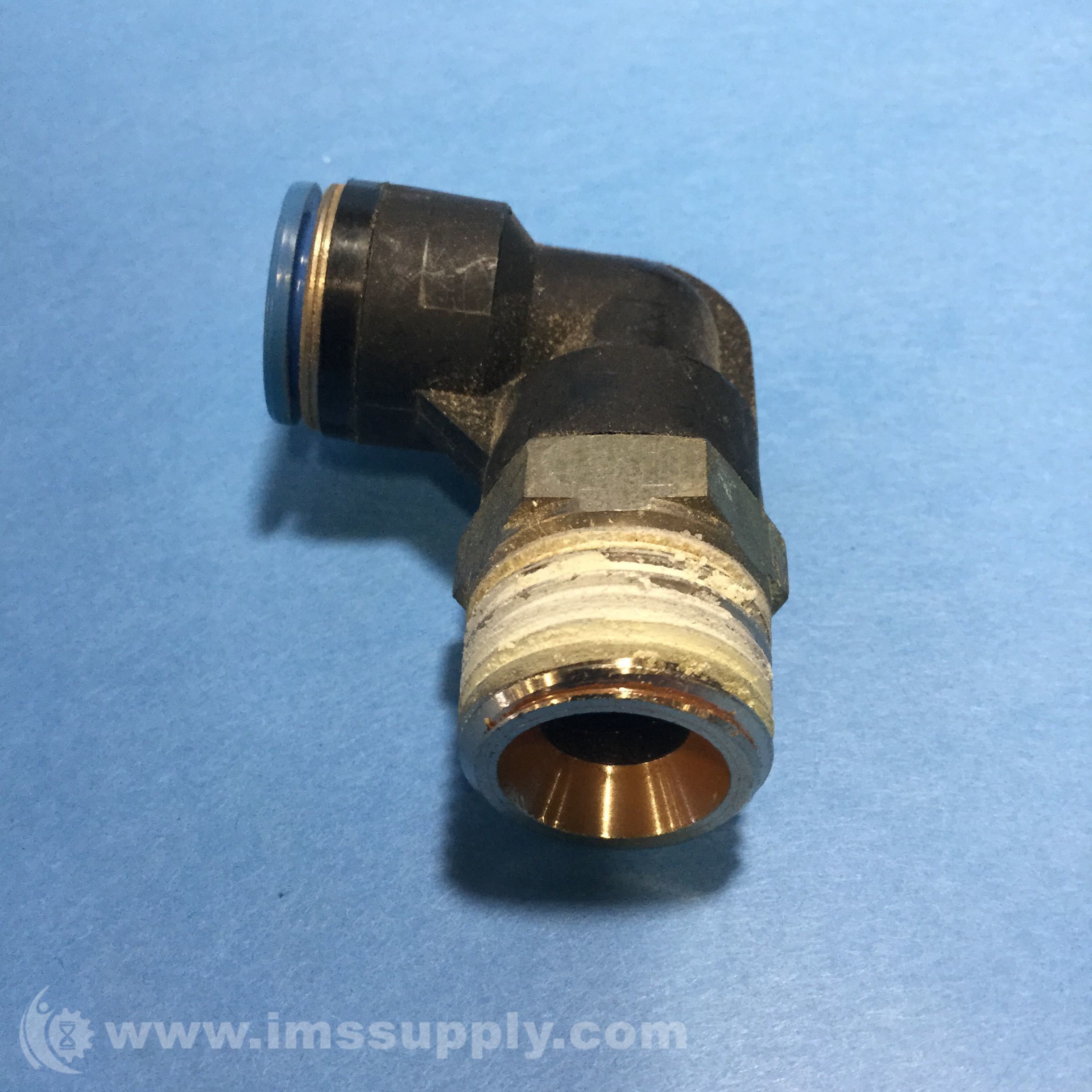 festo QSL-1/2-12 Push-In L-Connector - IMS Supply