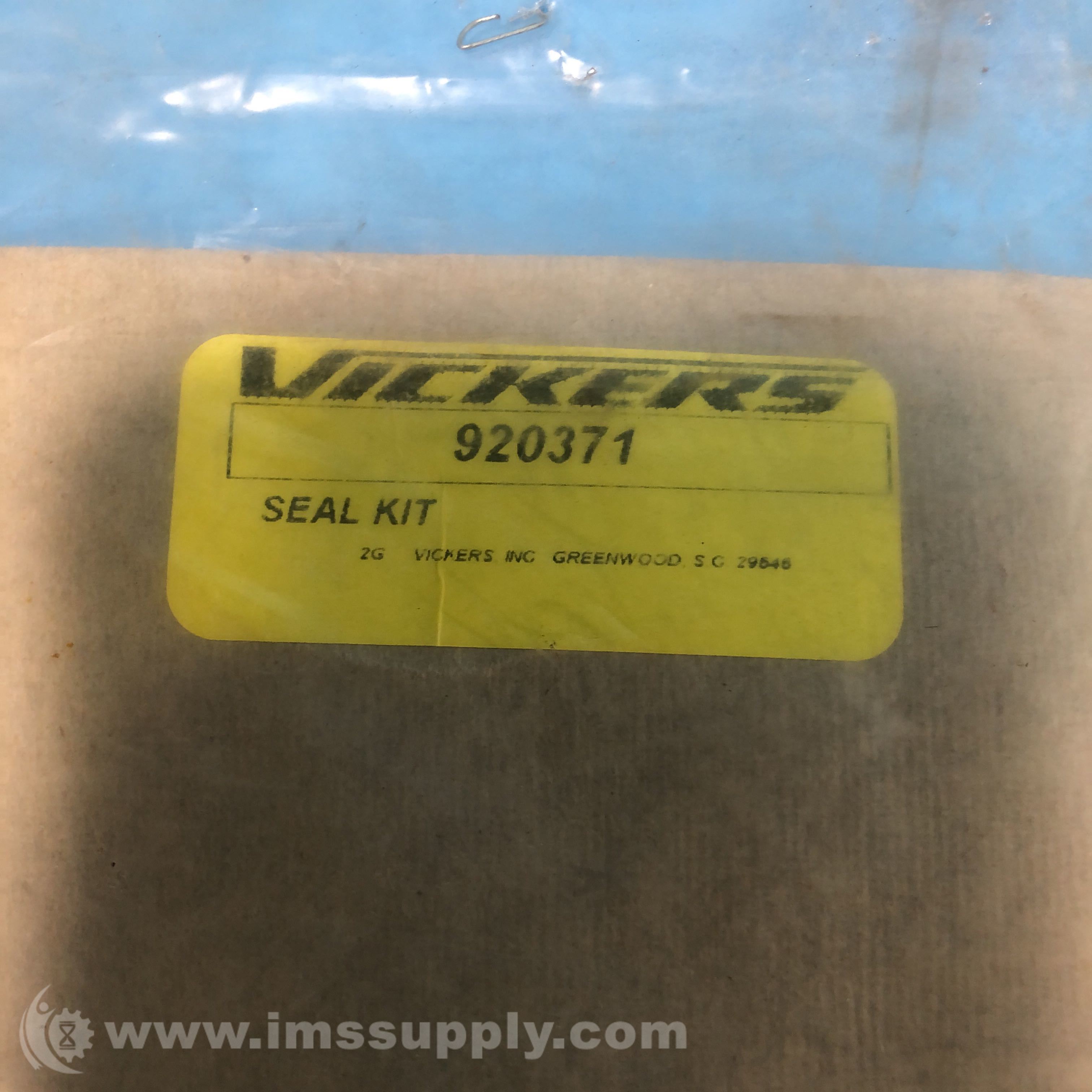 Vickers 920371 Kit of 6 Hydraulic Pump Seals Kit - IMS Supply