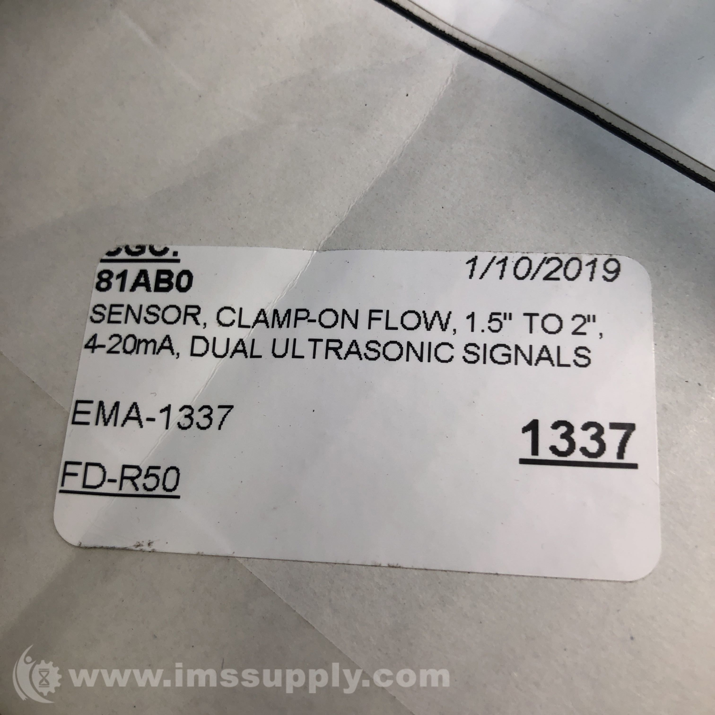 Keyence FD-R50 Clamp on Flow Meter Main Unit Sensor - IMS Supply