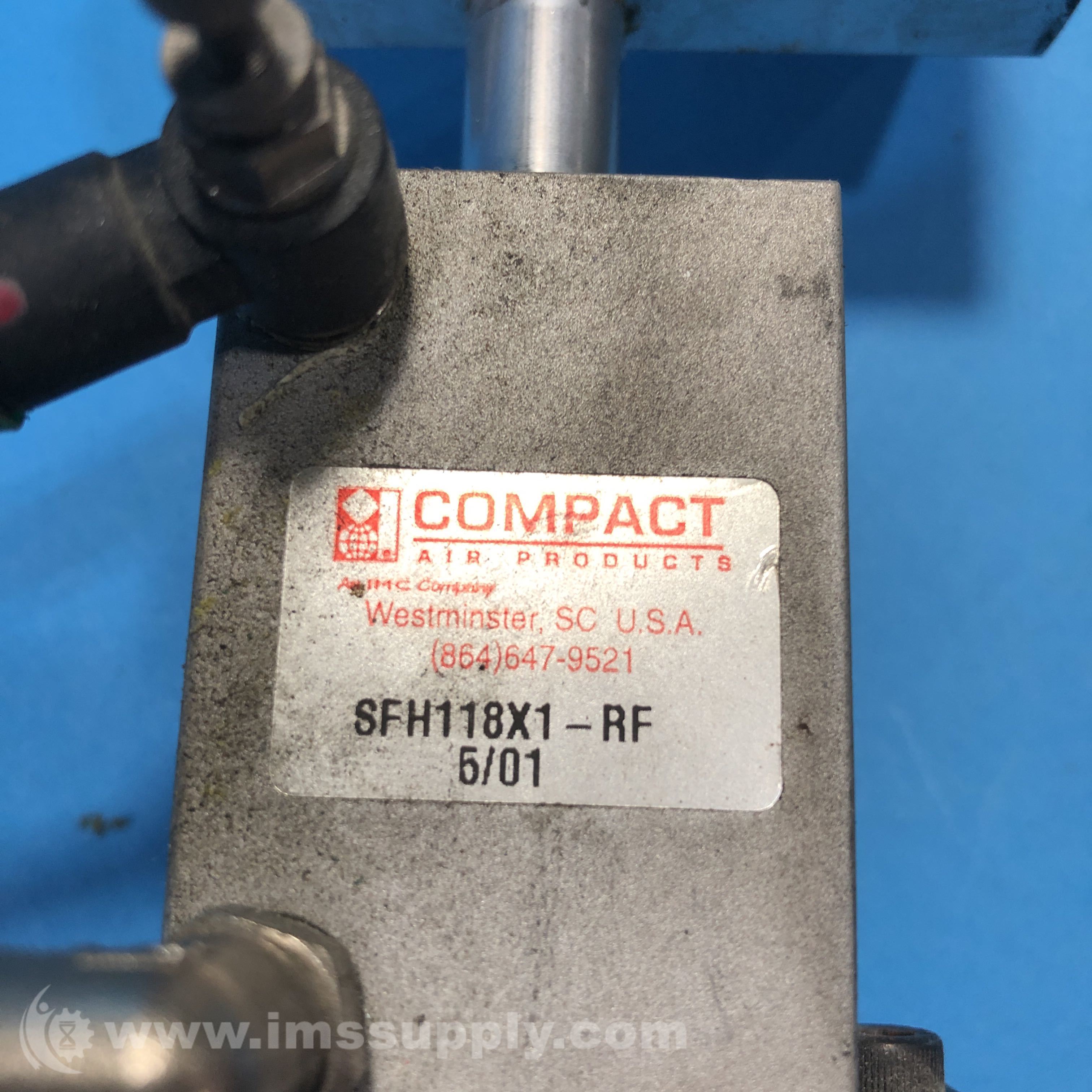 Compact Automation Products SFH118X1-RF Pnuematic Cylinder - IMS Supply