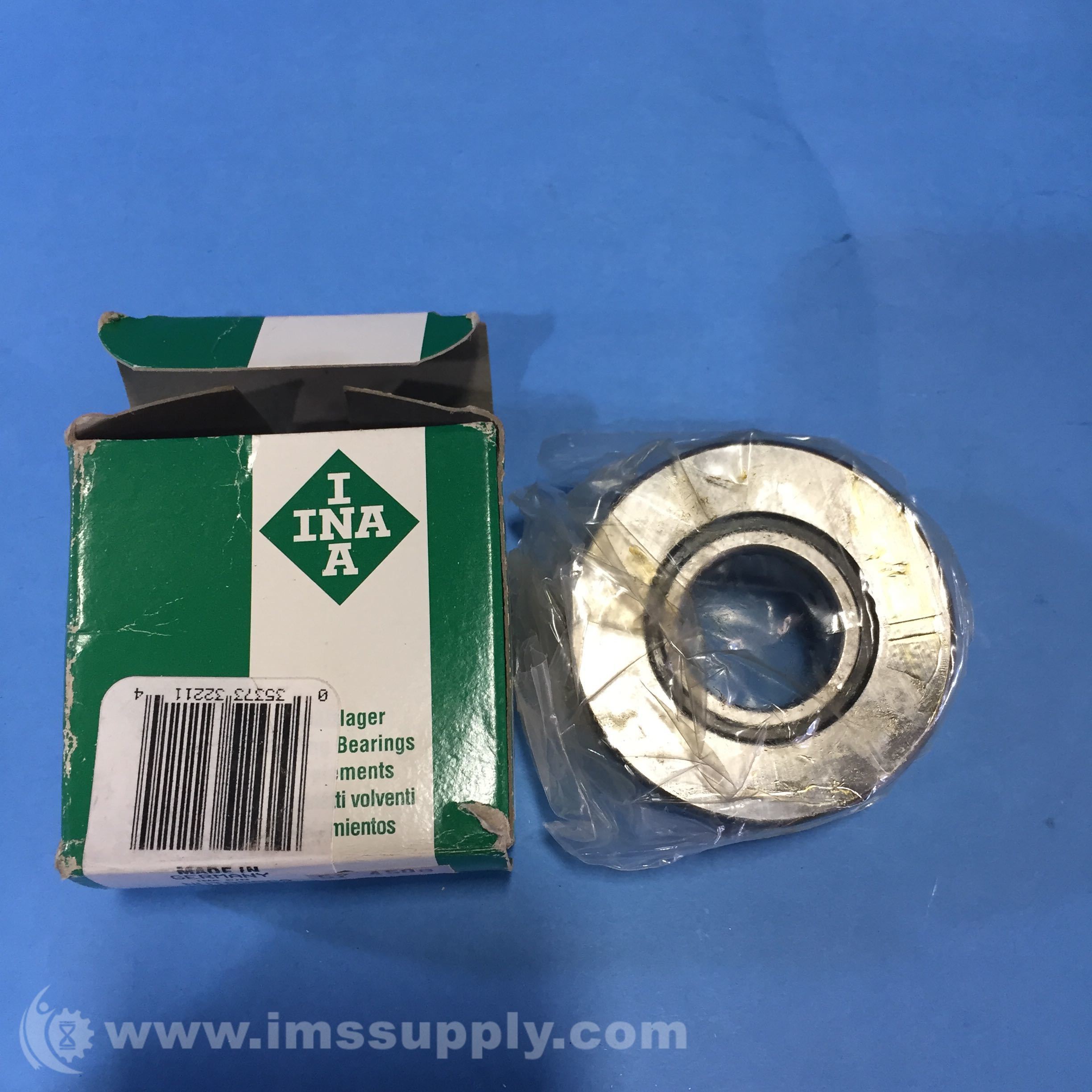 INA NUTR2562A Crowned Support Roller, Steel, 62 mm Roller Dia - IMS Supply