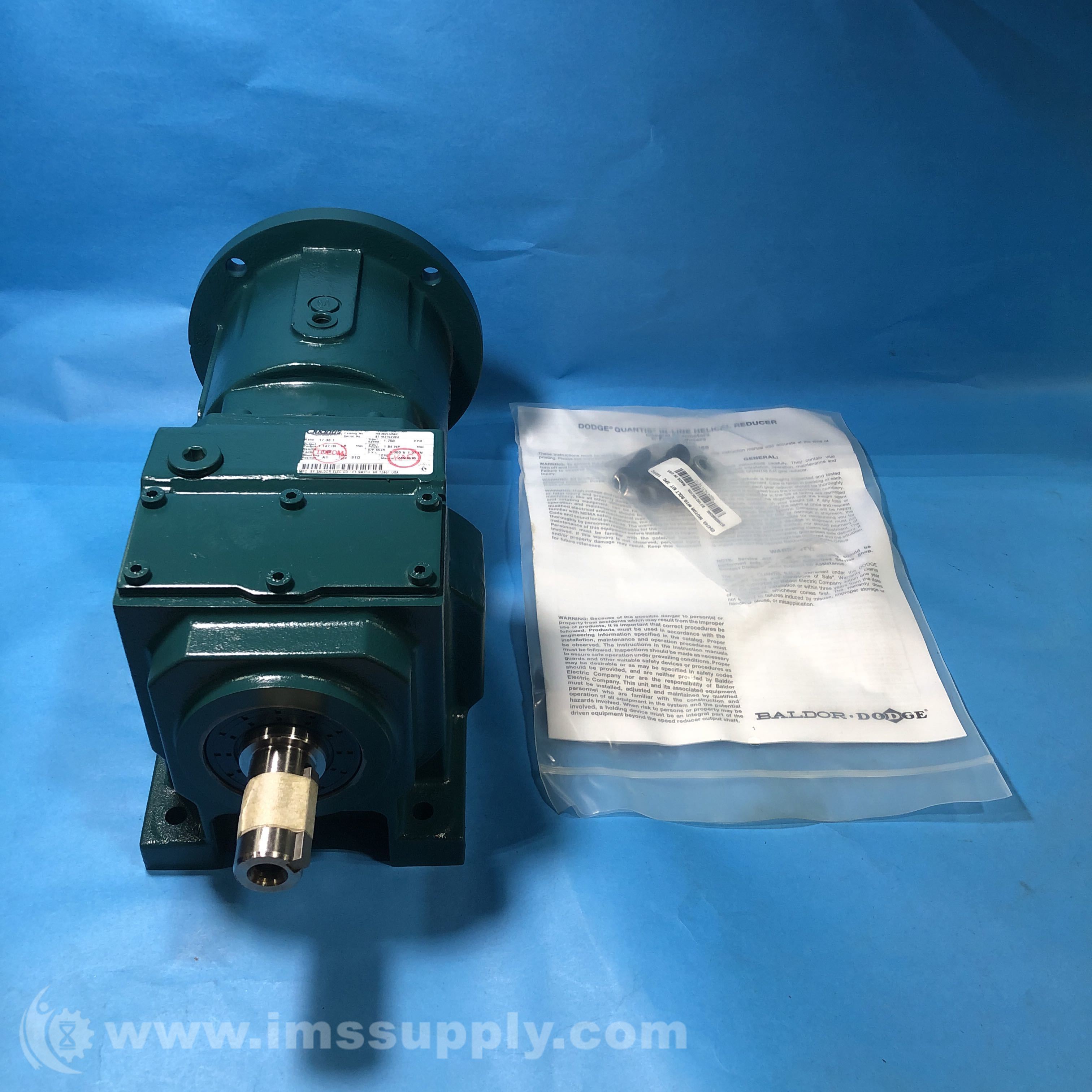 Baldor HB382LN56C Gear Reducer - IMS Supply