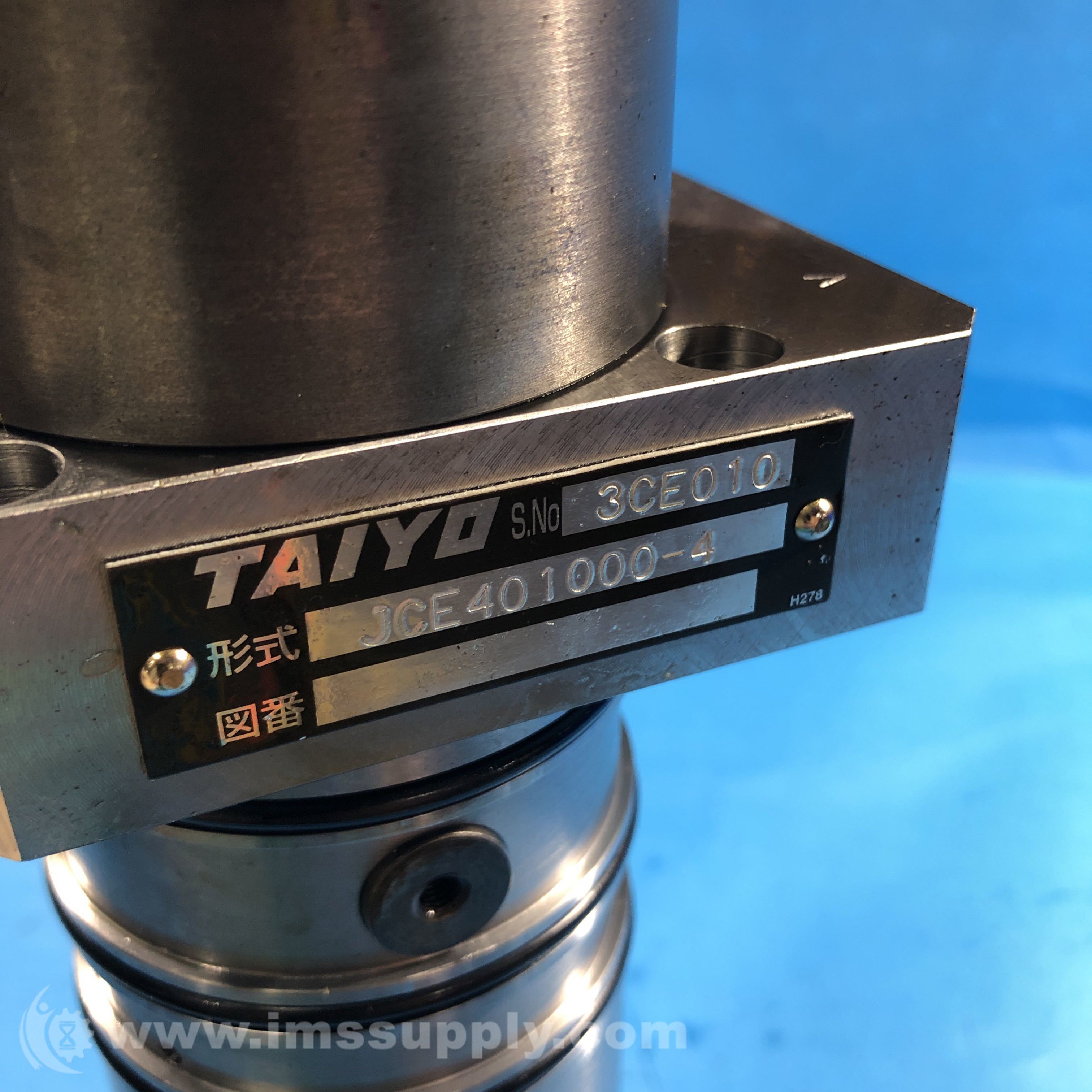 Taiyo JCE401000-4 Hydraulic Cylinder Clamp - IMS Supply