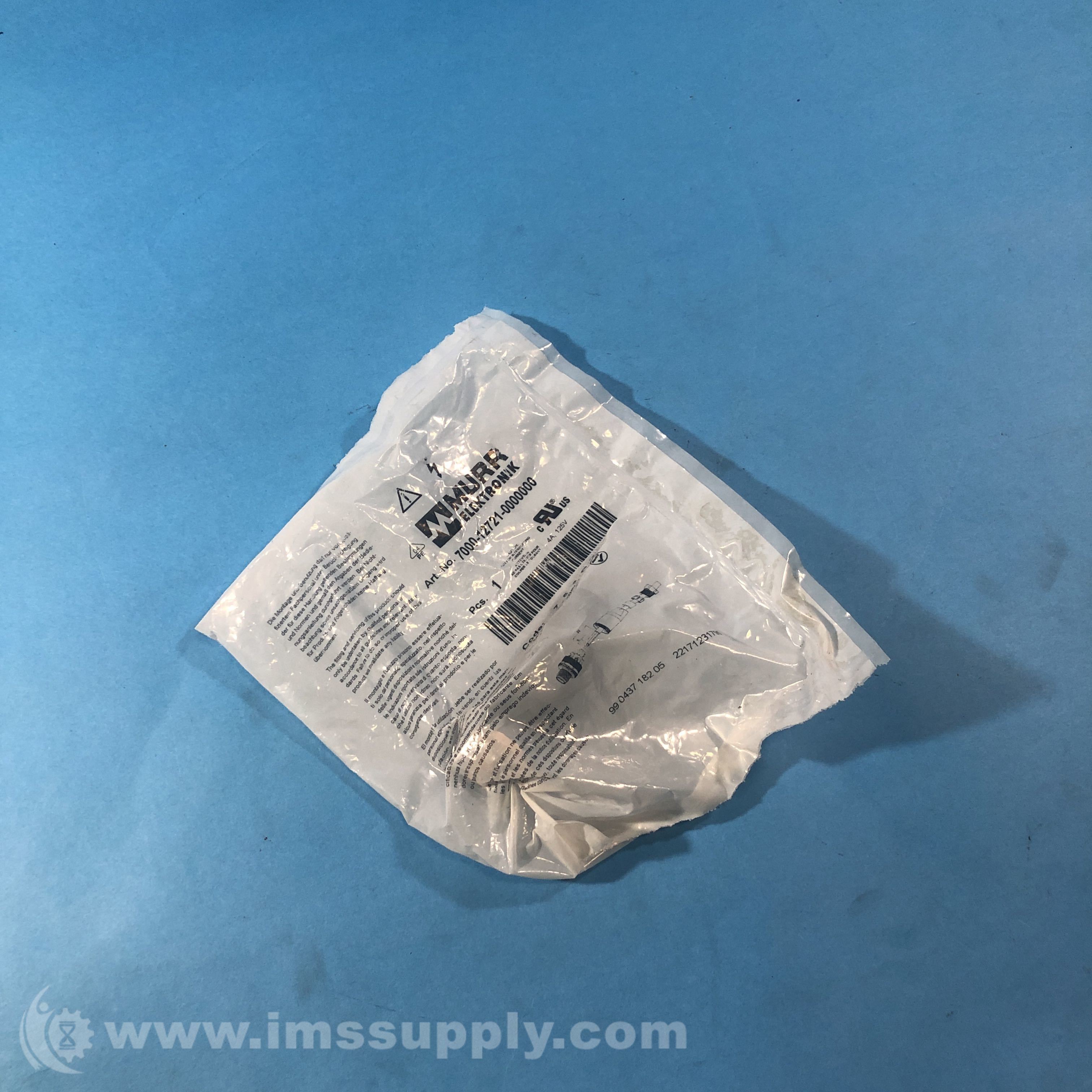 Murrelektronik 7000-12721-0000000 M12 Male, Screw Terminal - IMS Supply