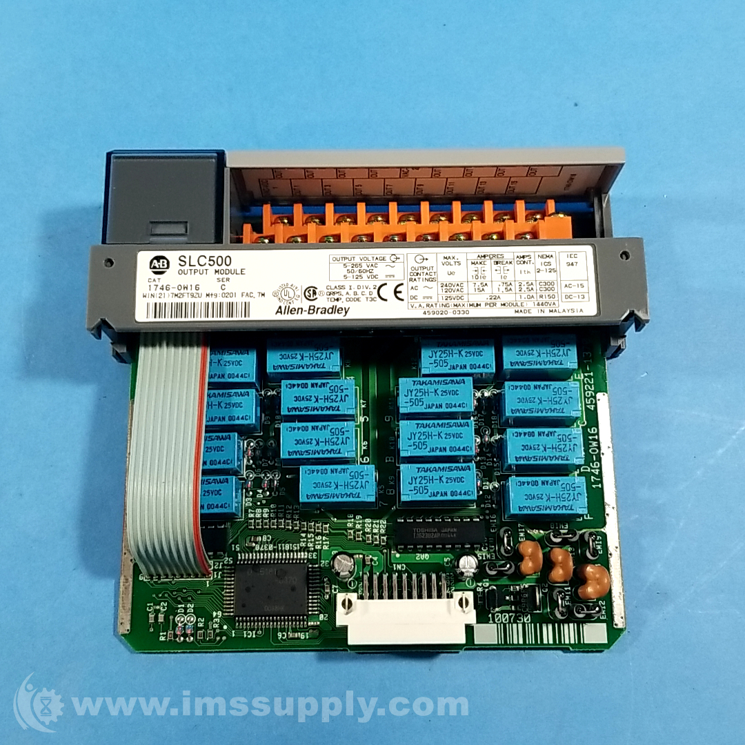 Allen Bradley 1746-OW16 Output Module - IMS Supply