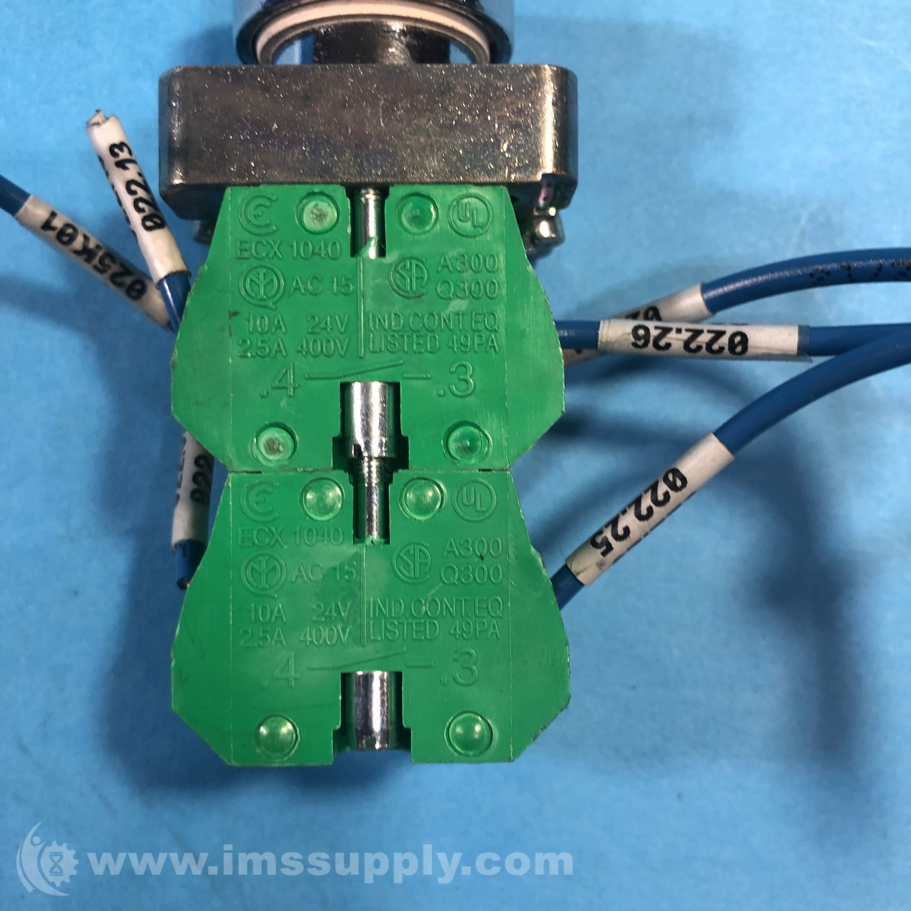 Eaton Corporation ECX 1040 Contact Block Push Button - IMS Supply