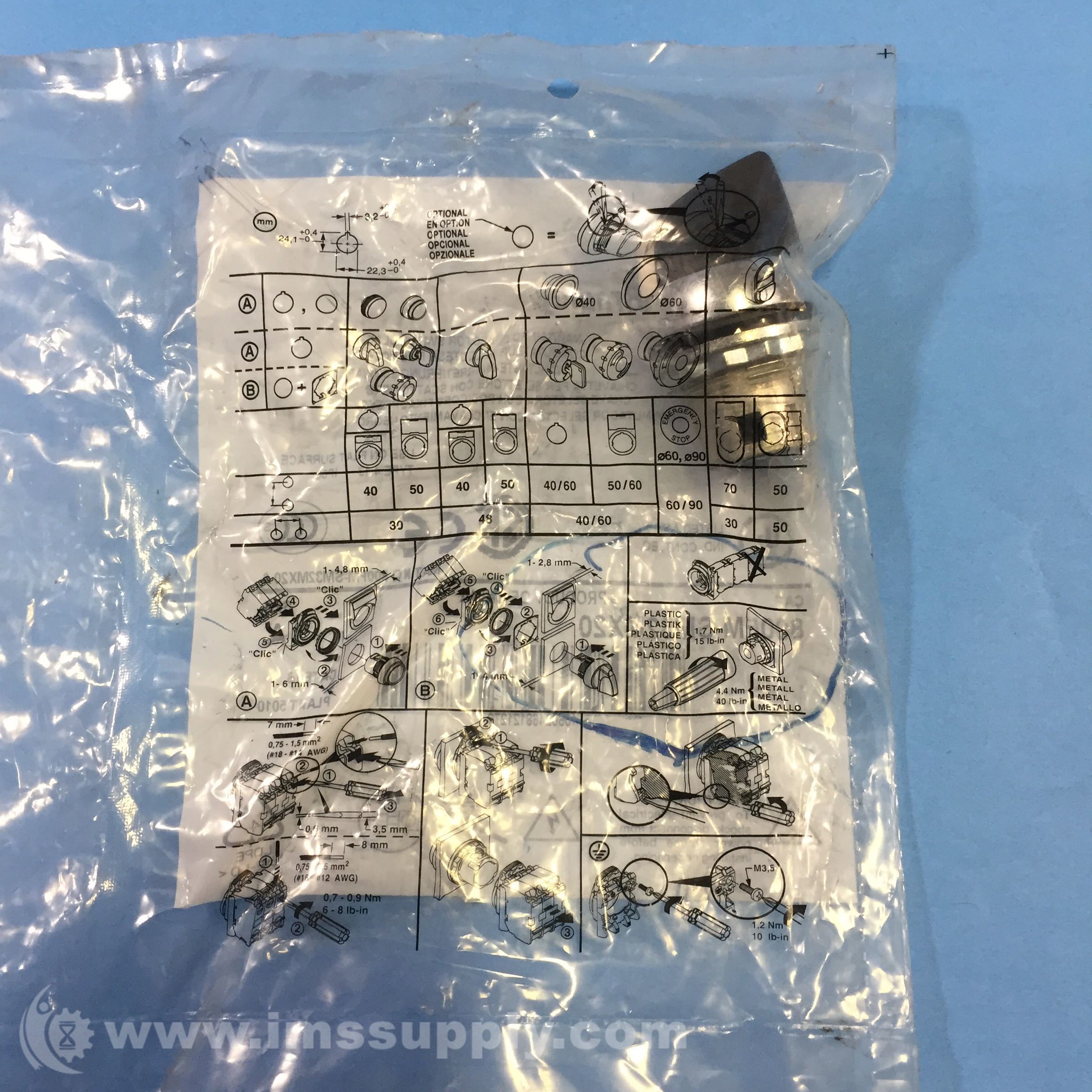 Allen Bradley 800FM-SM32MX20 Selector Switch, 3 Position - IMS Supply