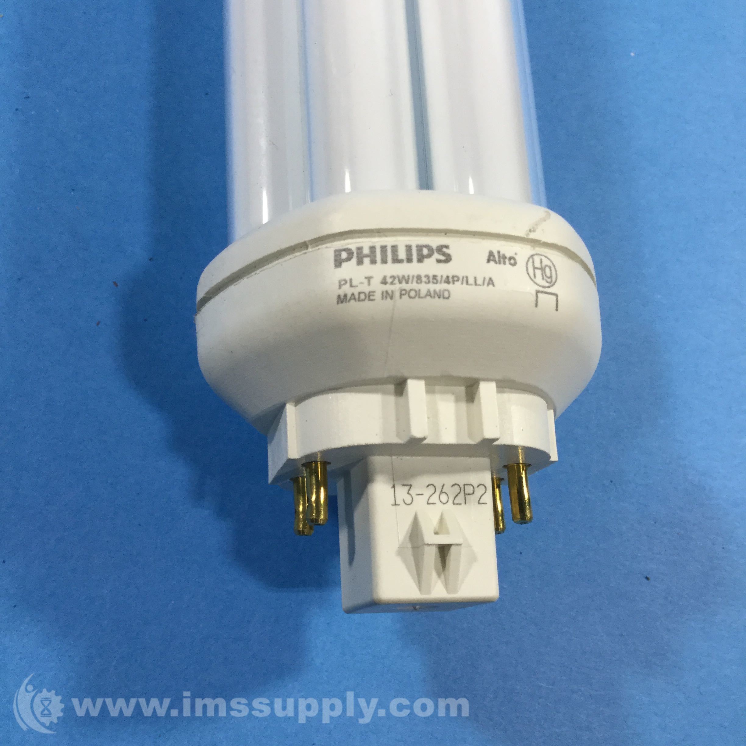 Philips 835/4P/LL/A PL-T Compact Fluorescent Lamp, 42 Watt - IMS Supply