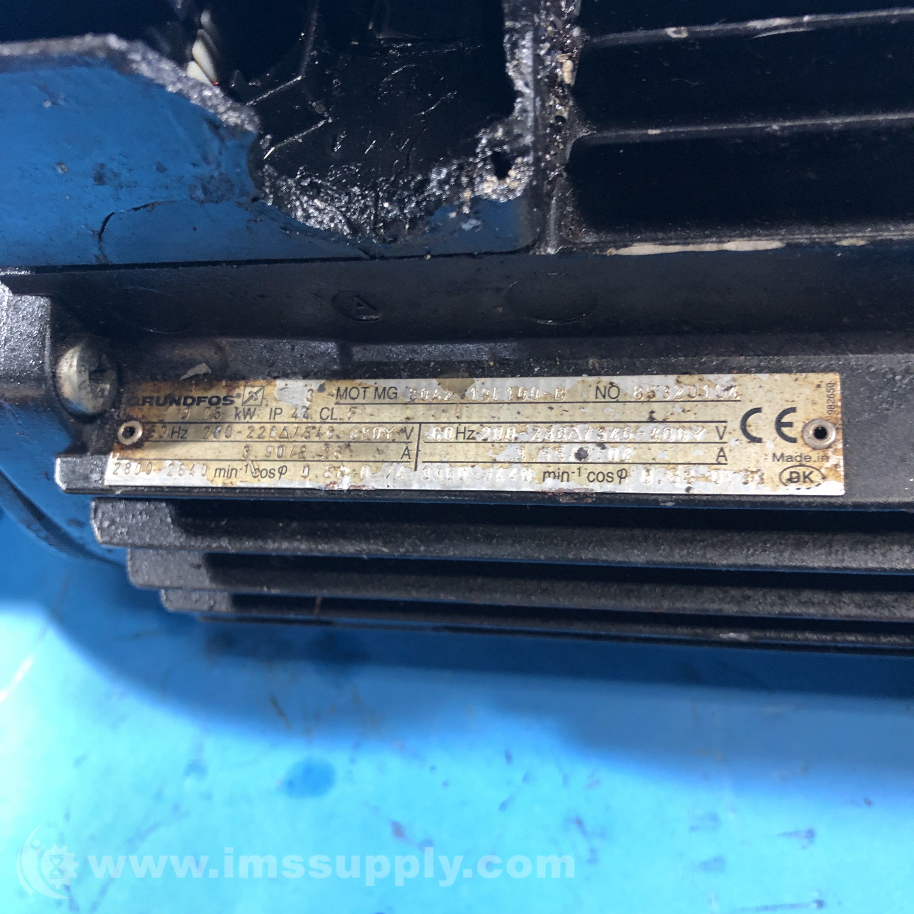 Grundfos SPK4-11/7 A-W-A-CVBV Coolant Pump - IMS Supply