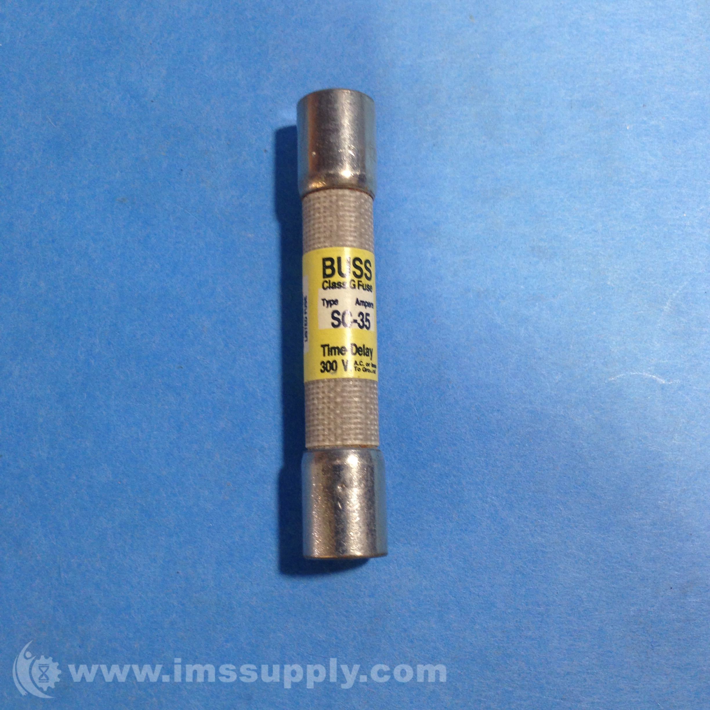 Cooper Bussmann SC35 Time Delay Fuse - IMS Supply